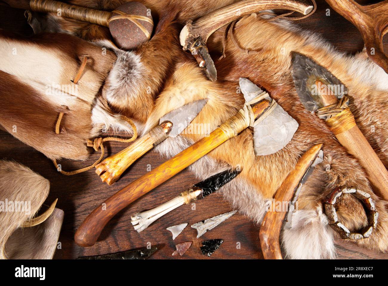 Stone tools ancient hi-res stock photography and images - Alamy