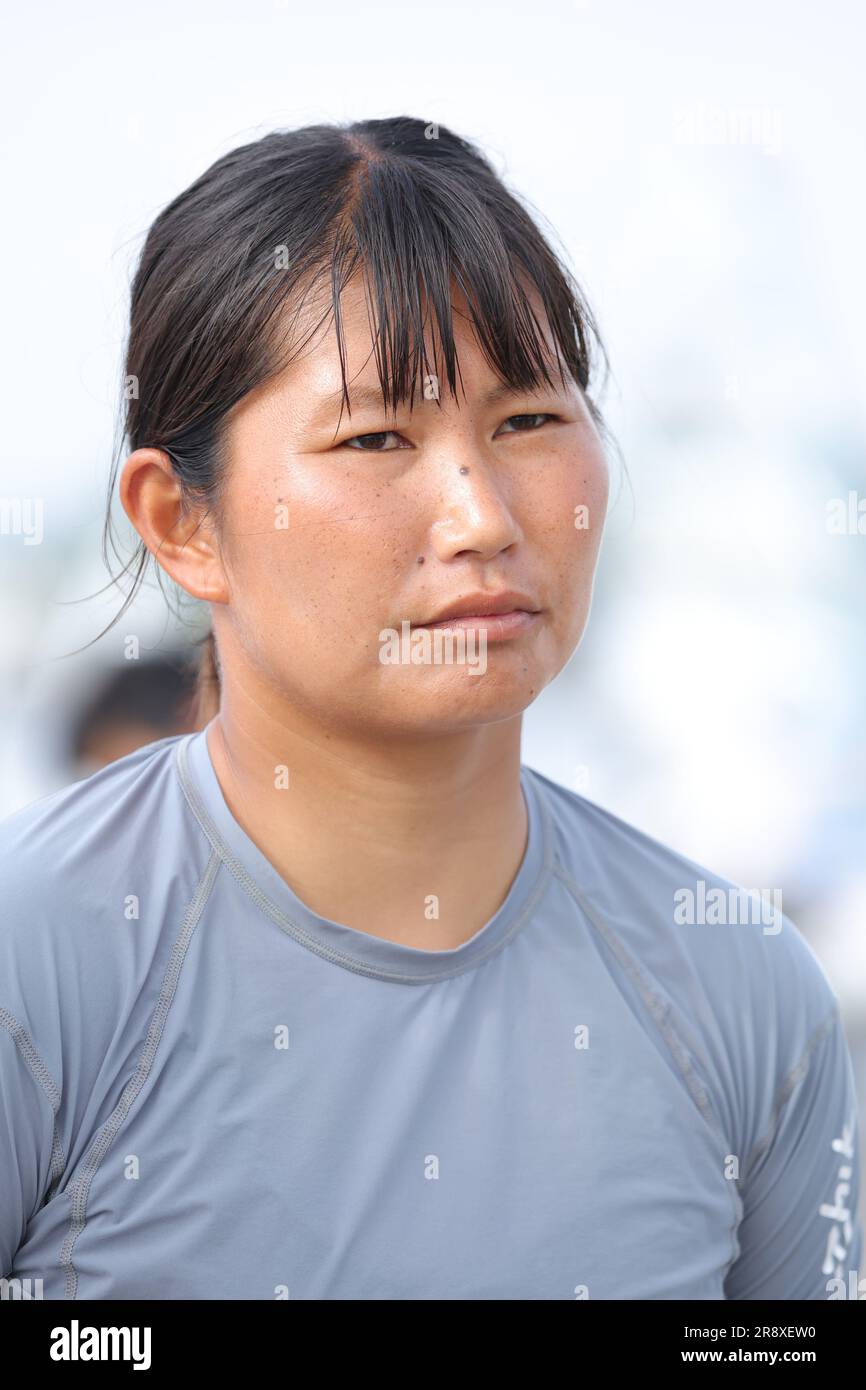 Kanagawa, Japan. 23rd June, 2023. Miho Yoshioka (JPN) Sailing : ASAF ...
