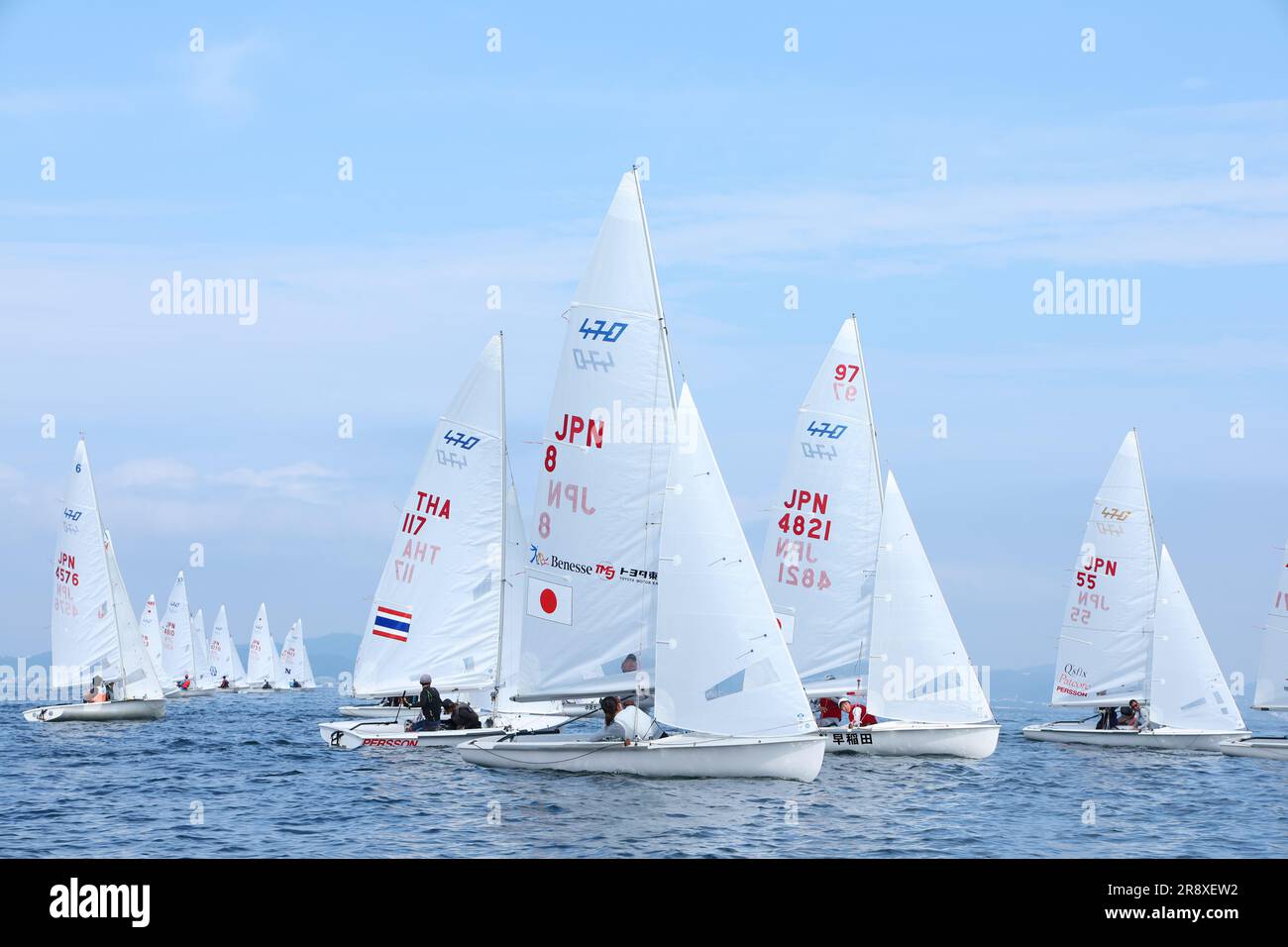 Kanagawa, Japan. 23rd June, 2023. General view Sailing : ASAF CUP JSAF ...
