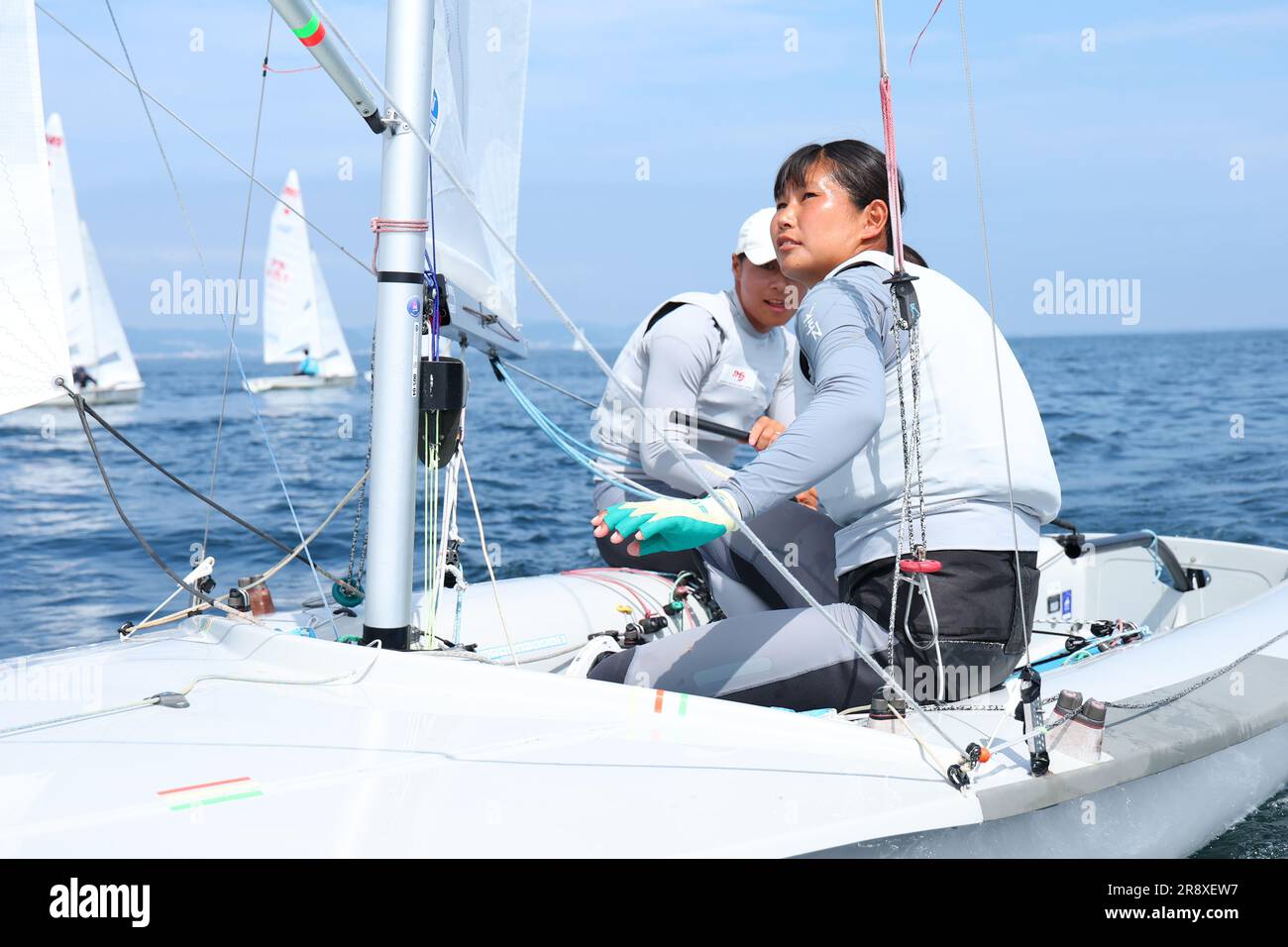 Kanagawa, Japan. 23rd June, 2023. Miho Yoshioka & Keiju Okada (JPN ...