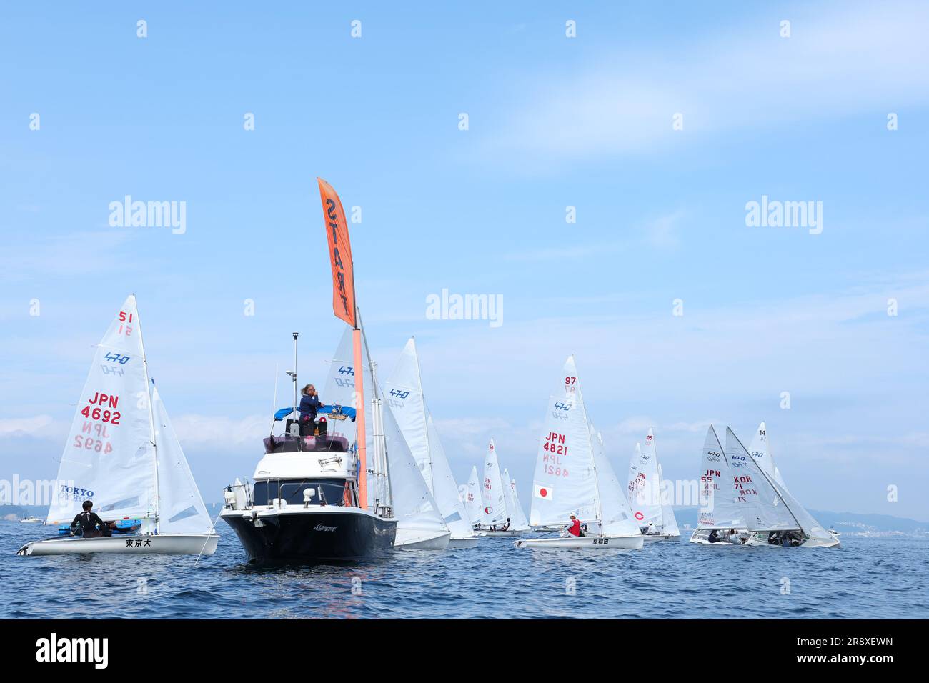 Kanagawa, Japan. 23rd June, 2023. General view Sailing : ASAF CUP JSAF ...
