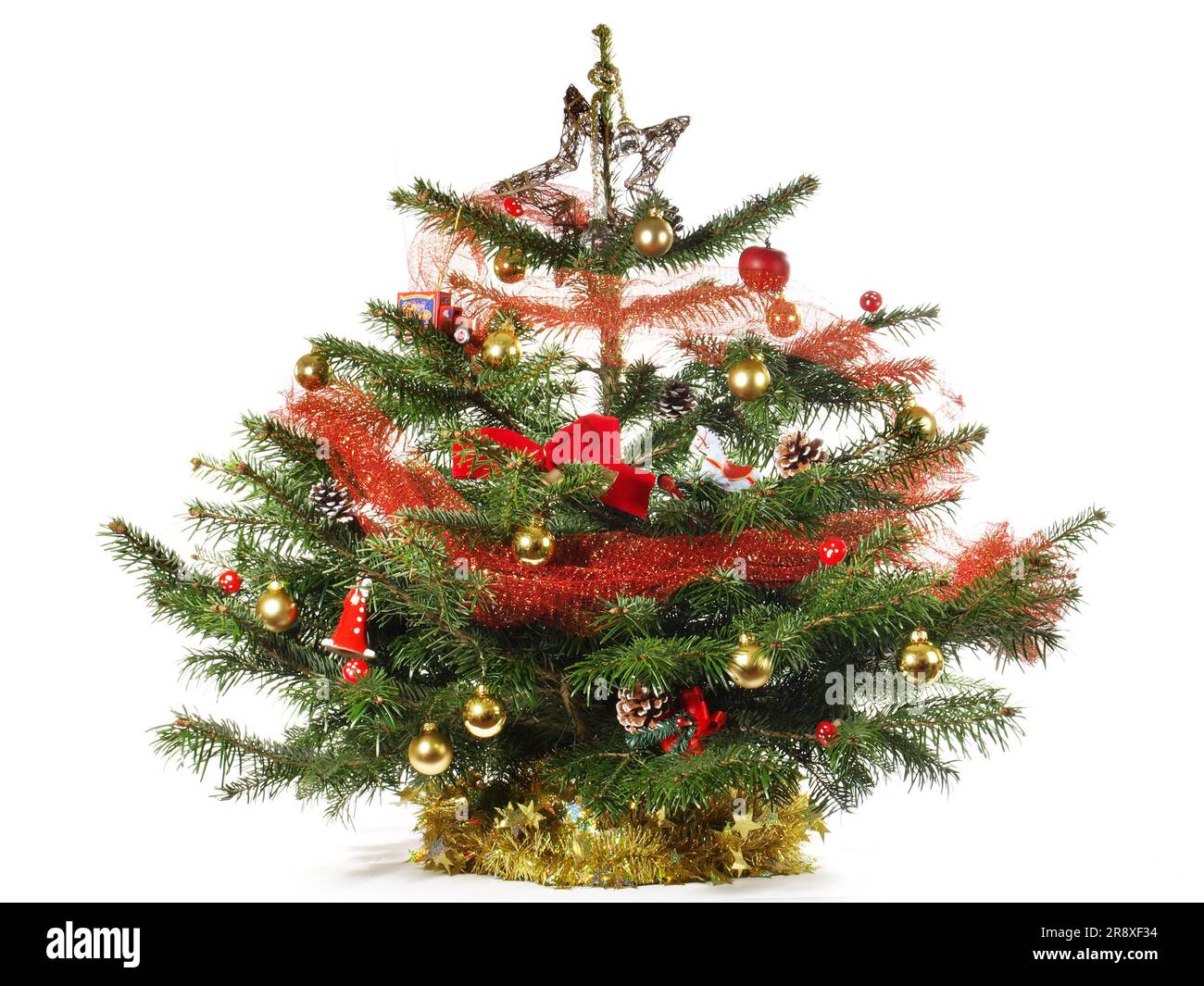 Christmas festive dinner table Cut Out Stock Images & Pictures - Alamy