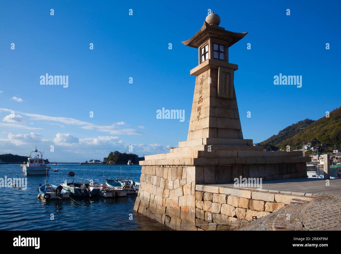 Tomonoura's Everlasting Night Lights Stock Photo - Alamy