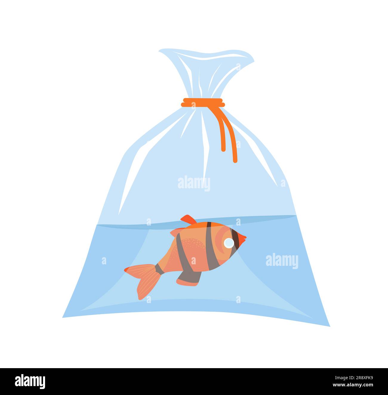 Floating Dead Fish Cartoon