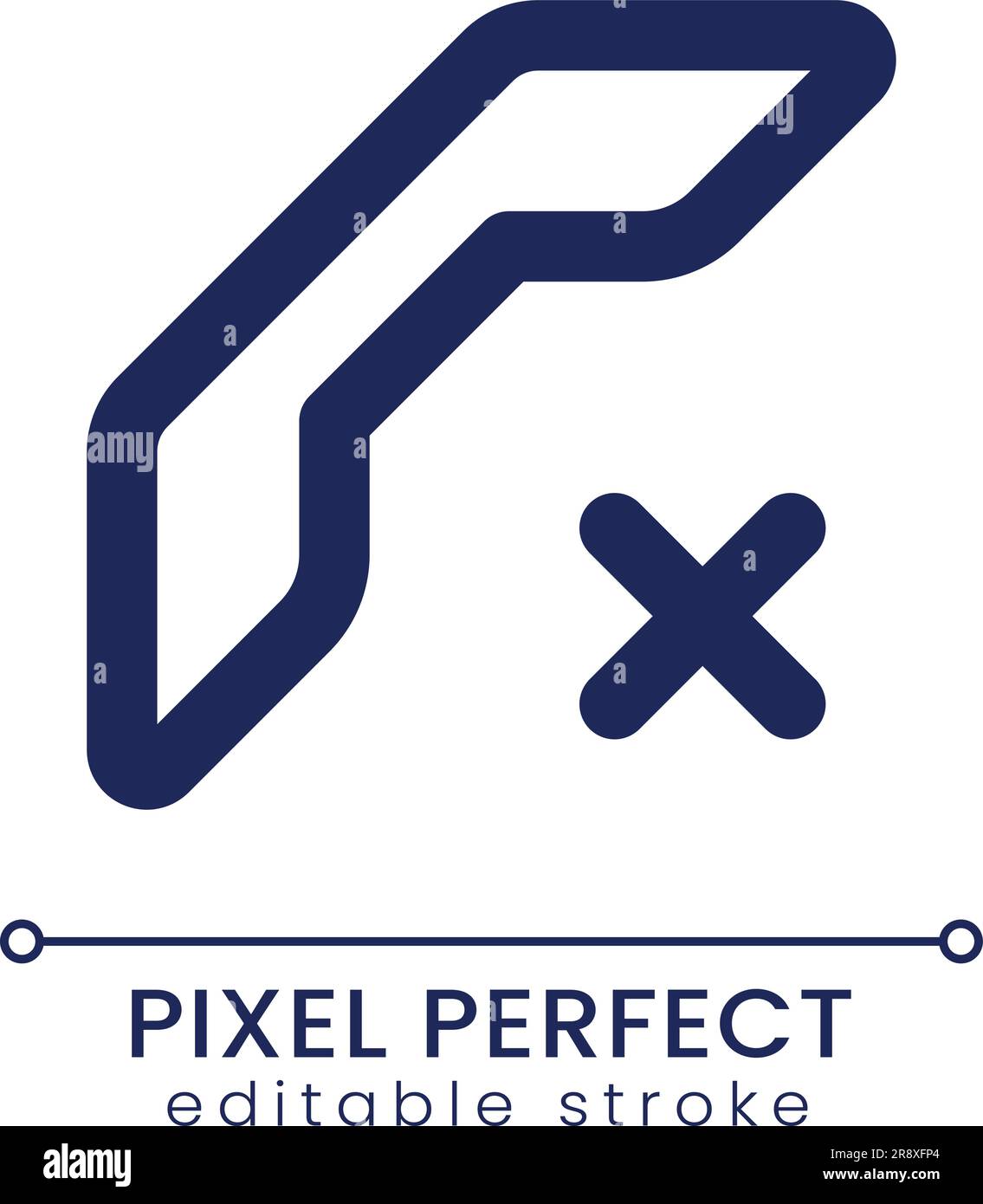 Decline call pixel perfect linear ui icon Stock Vector Image & Art - Alamy Decline call pixel perfect linear ui icon Stock Vector Image & Art - Alamy