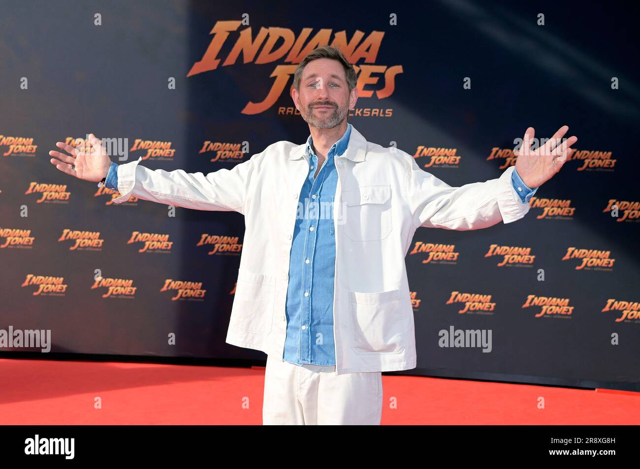 Daniel Boschmann bei der Premiere des Kinofilms 'Indiana Jones and the ...