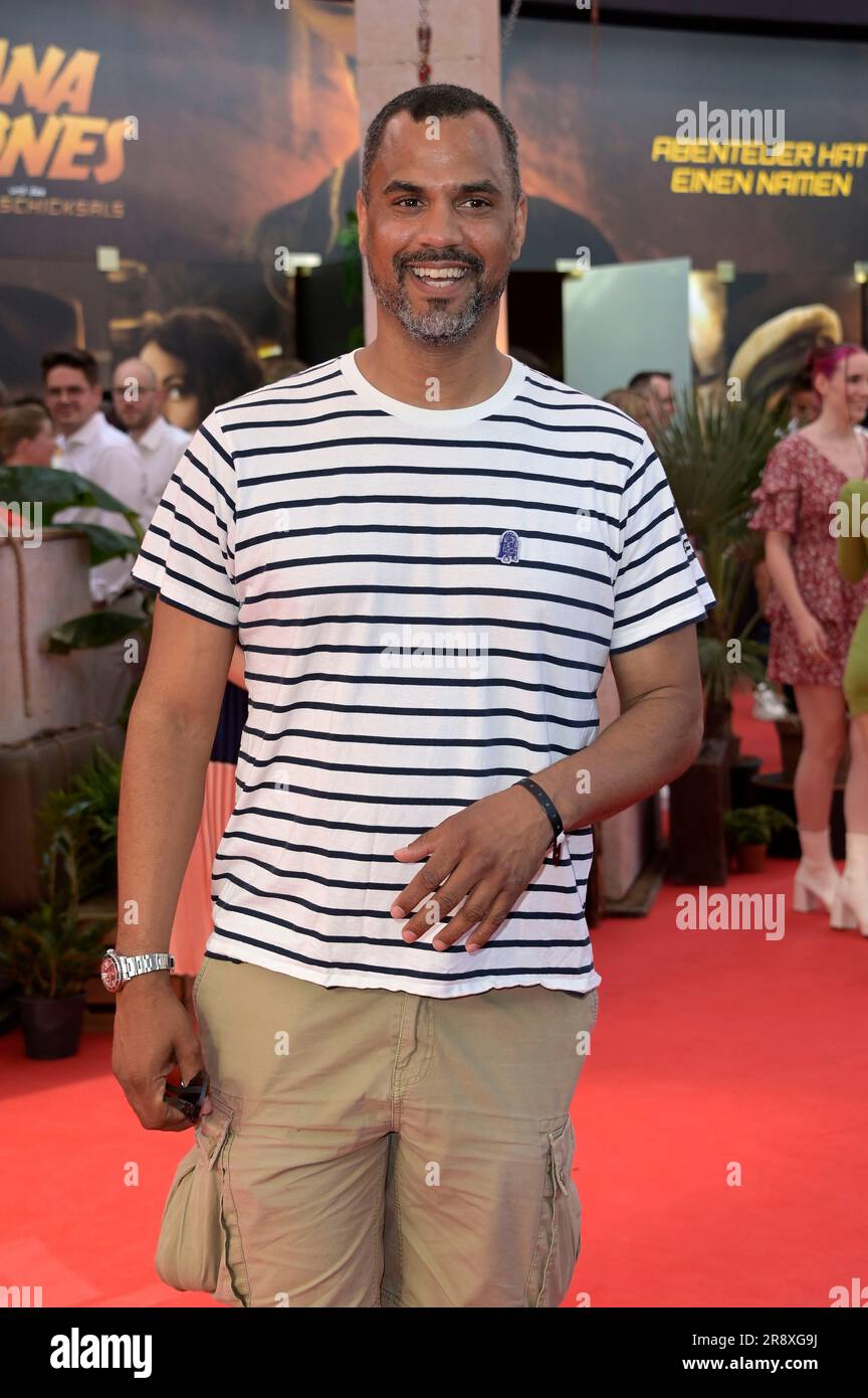 Patrice Bouedibela bei der Premiere des Kinofilms 'Indiana Jones and ...