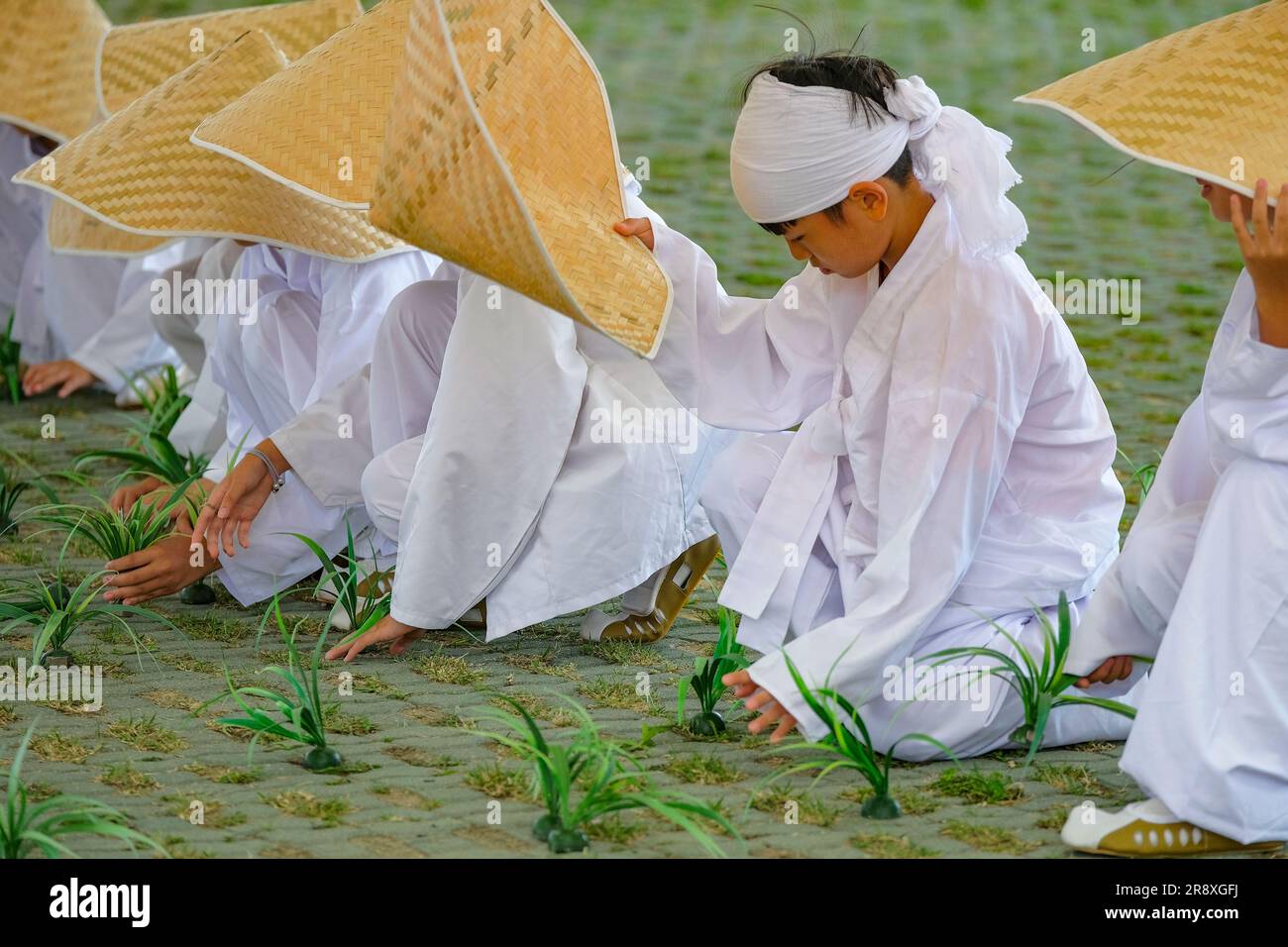 Gangneung, South Korea - June 19, 2023: Performance of a Haksan ...