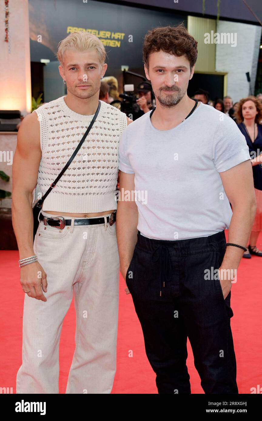 Eugen Bauder und Aleksandar Radenkovic bei der Premiere des Kinofilms ...