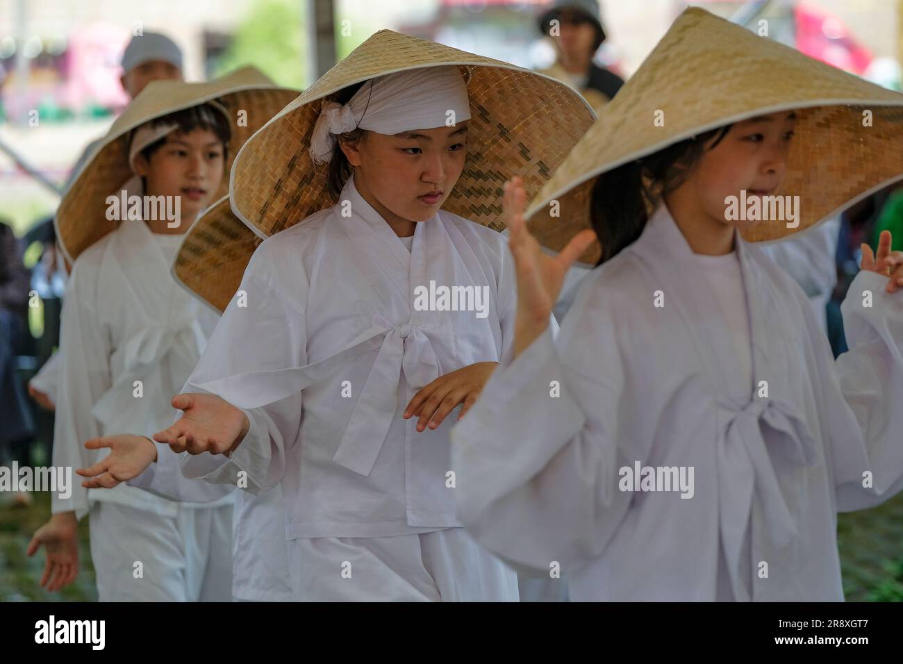 Gangneung, South Korea - June 19, 2023: Performance of a Haksan ...