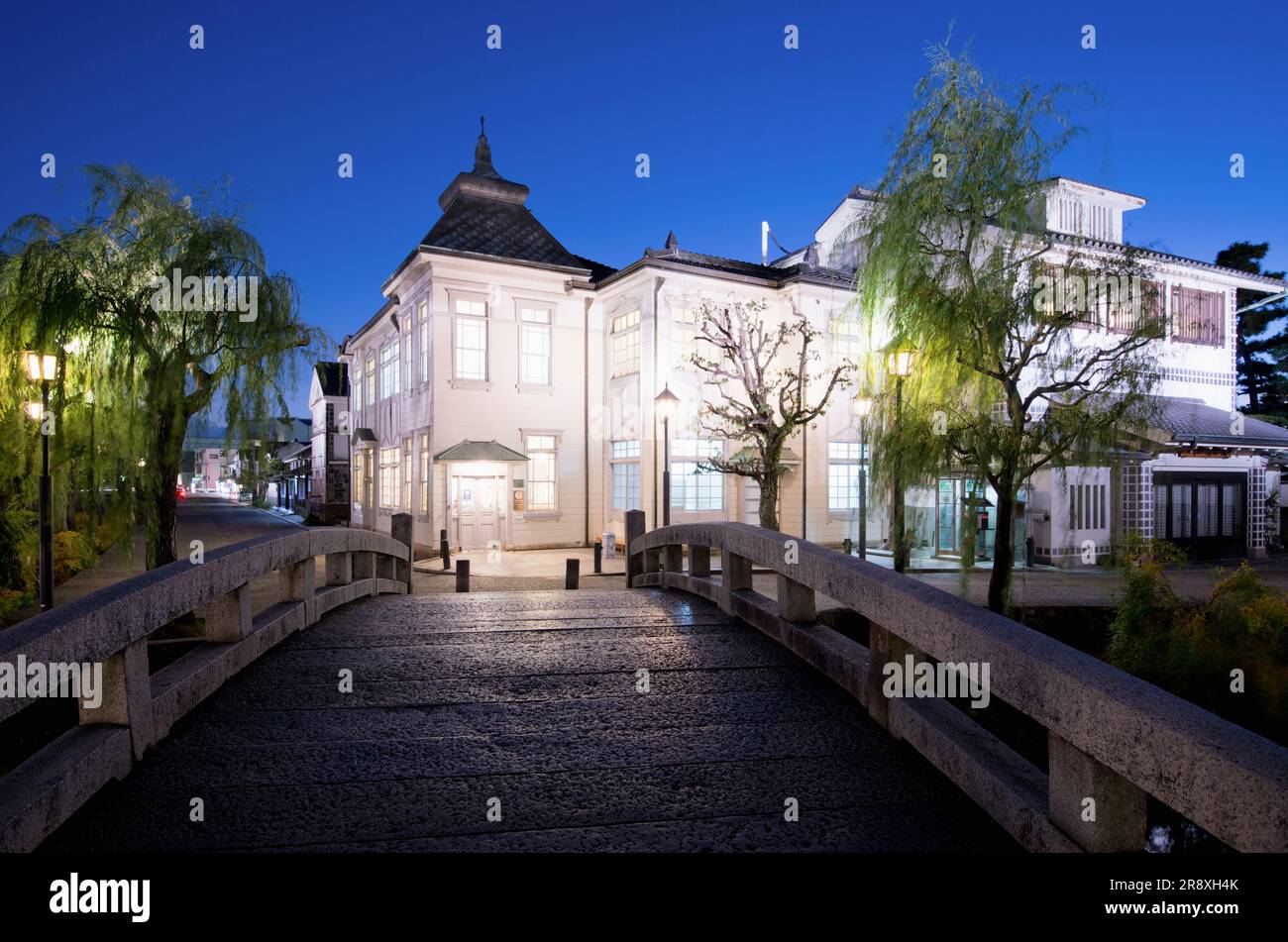 Kurashiki Bikan historical quarter night view Stock Photo - Alamy