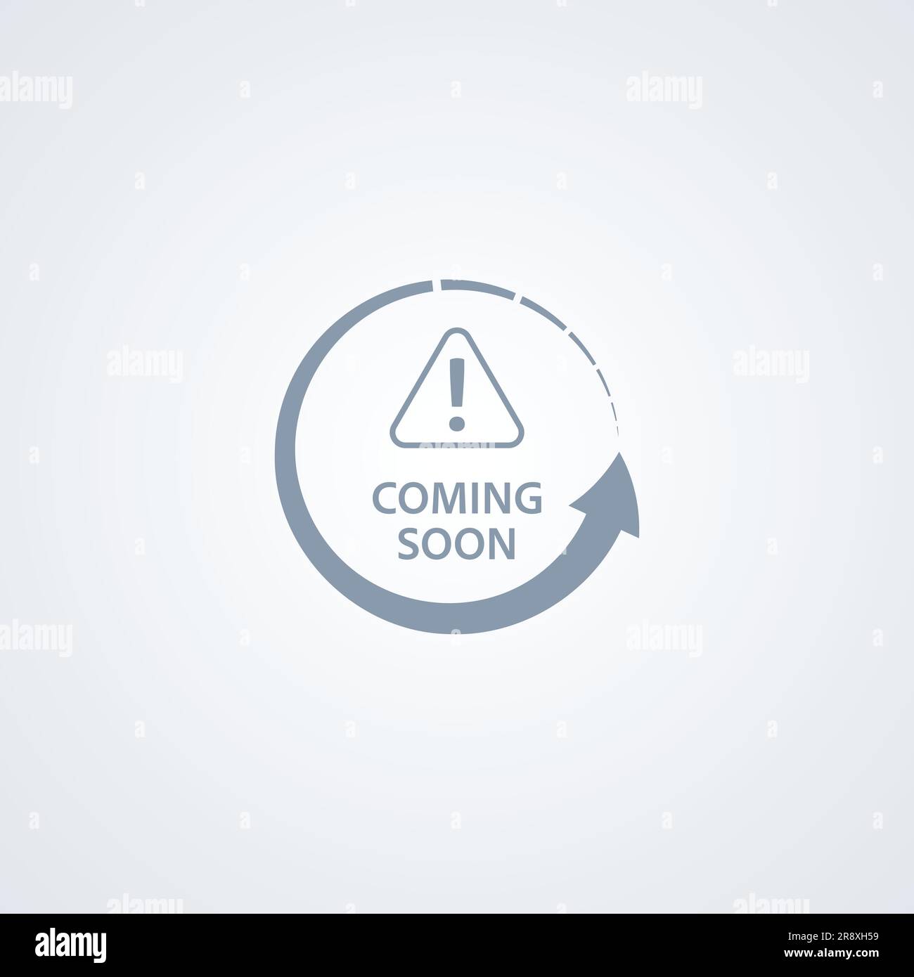 Coming soon arrow background Stock Vector Image & Art - Alamy