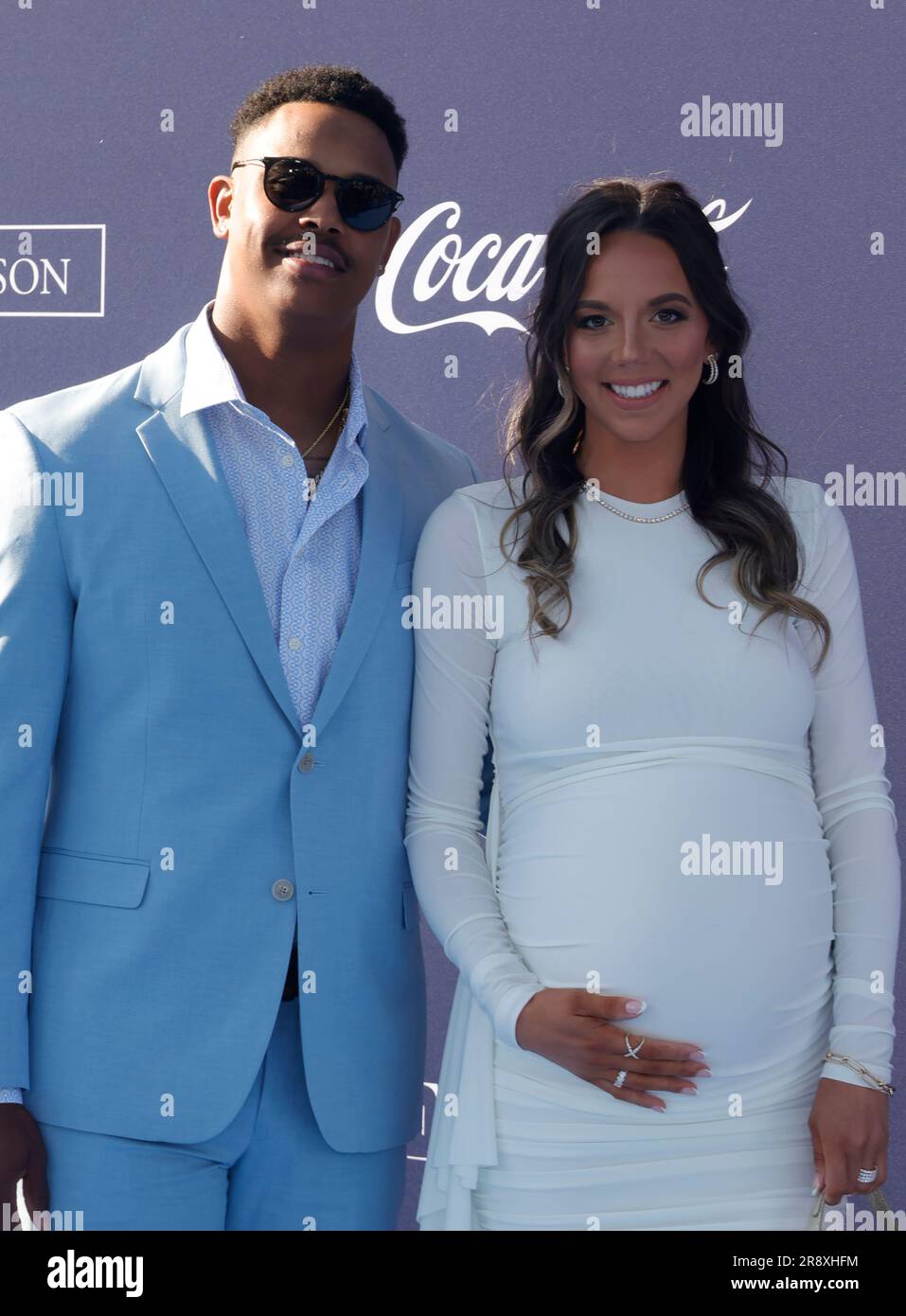 22 June 2023 Los Angeles, California - Tori Almonte, Yency Almonte. The ...