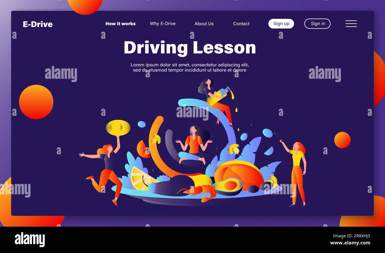 Young women presenting high fat foods Stock Vector Image & Art - Alamy