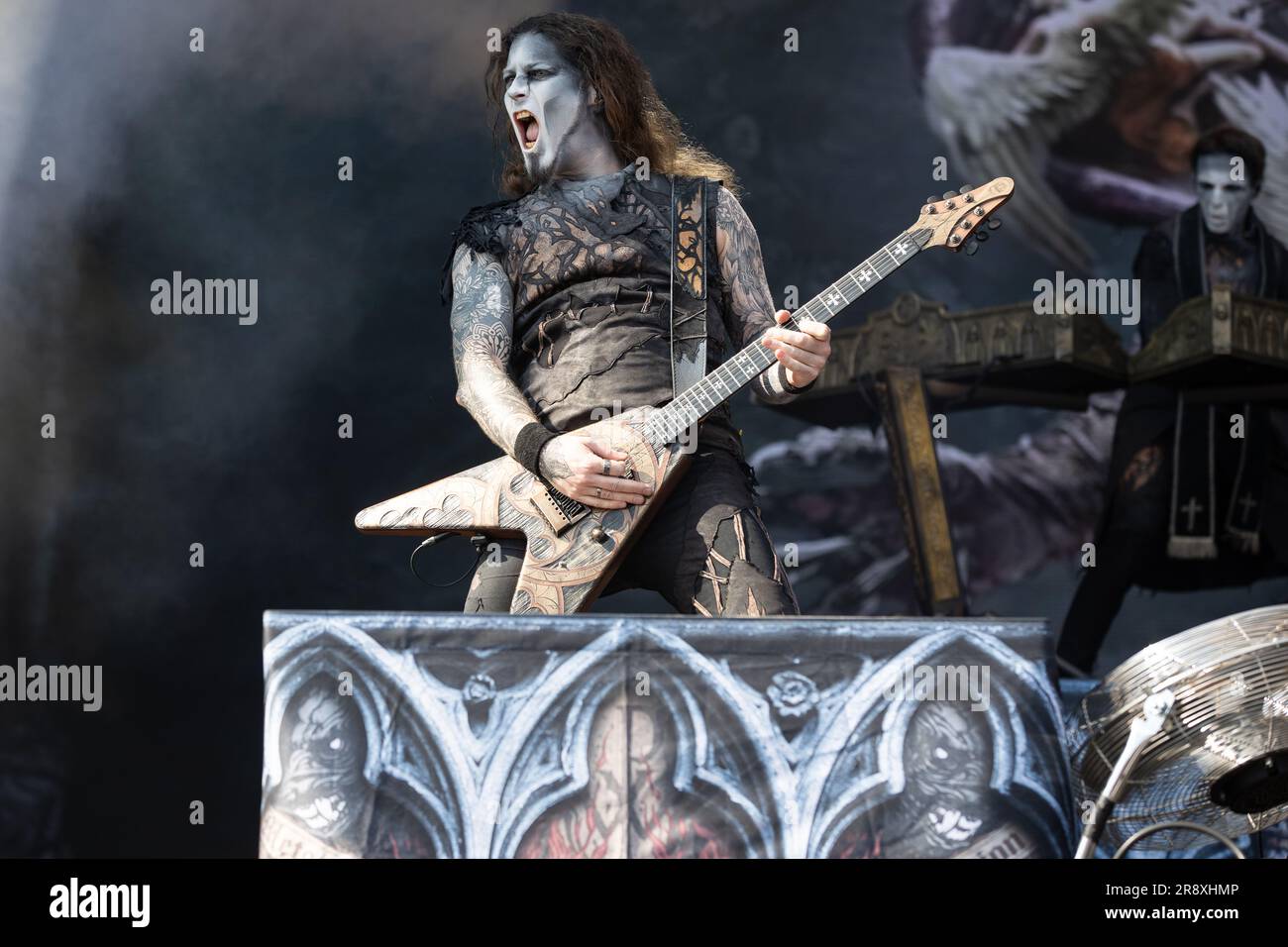 Oslo, Norway. 22nd June, 2023. The German power metal band Powerwolf ...