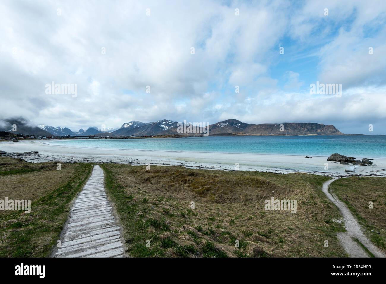 Ramberg Strand, Lofoten, Norwegen Stock Photo - Alamy