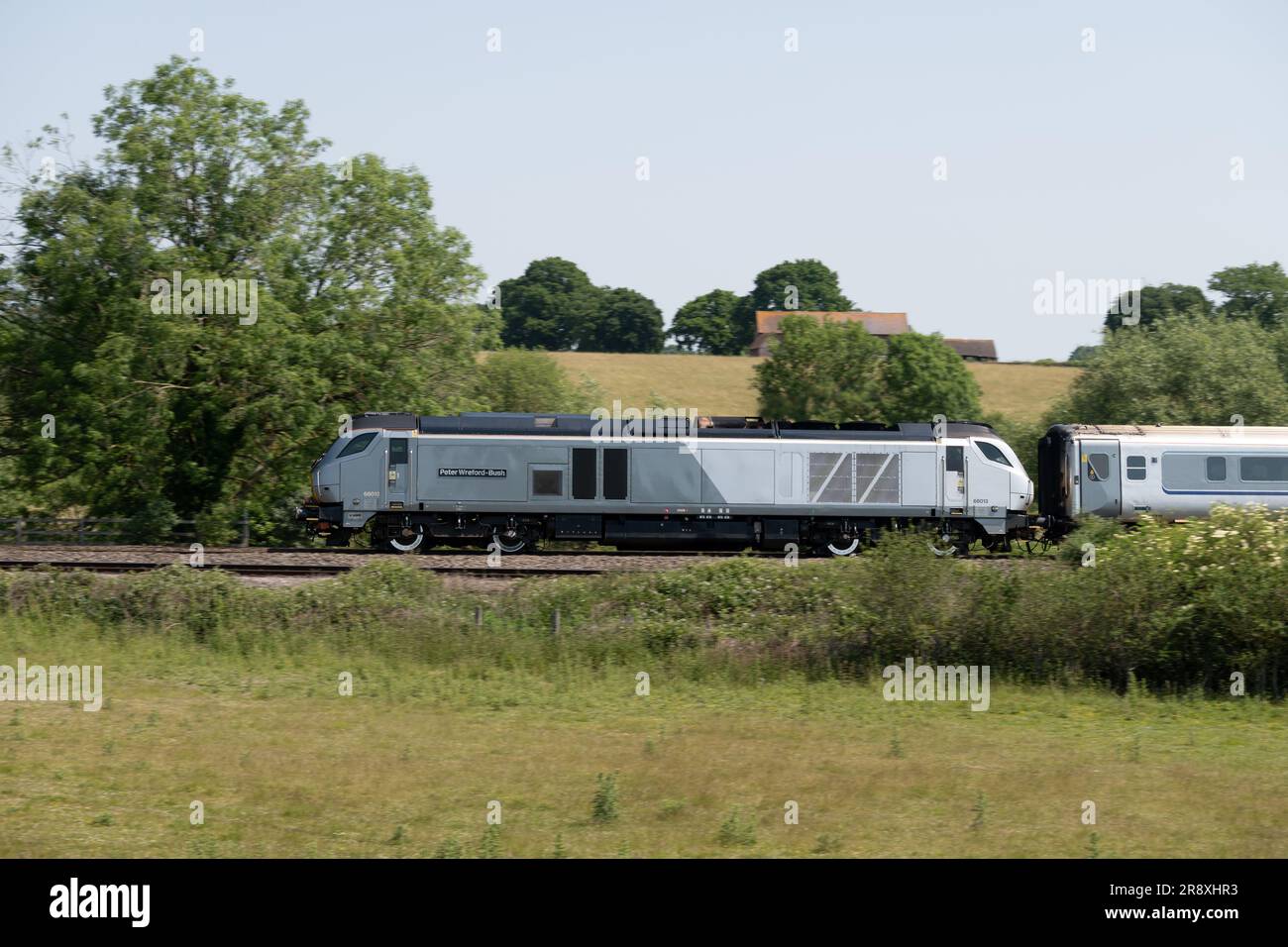 Chiltern Railways class 68 diesel locomotive No. 68013 "Peter Wreford ...