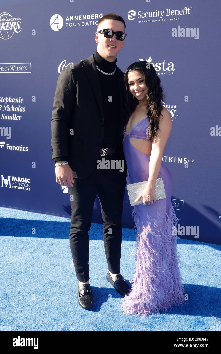 Los Angeles, California, USA. 22nd June, 2023. Bobby Miller, Natalie ...