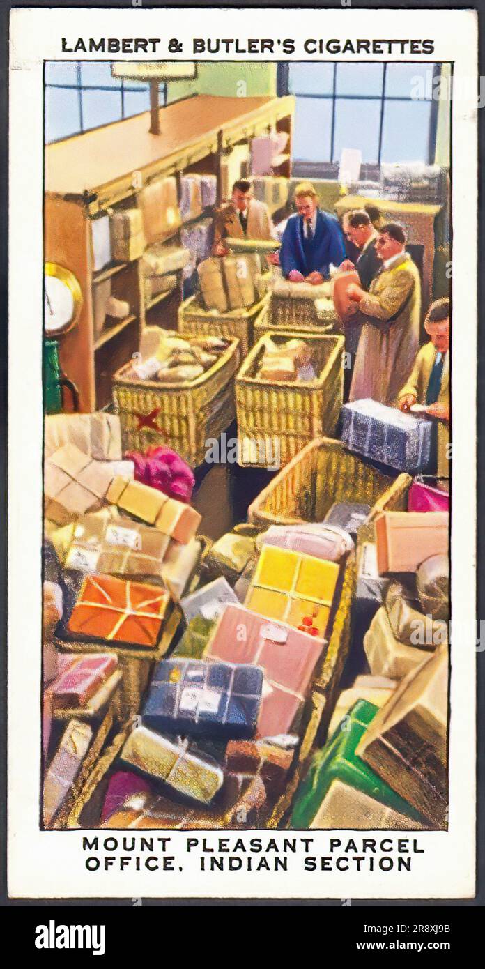 Vintage parcel hi-res stock photography and images - Alamy
