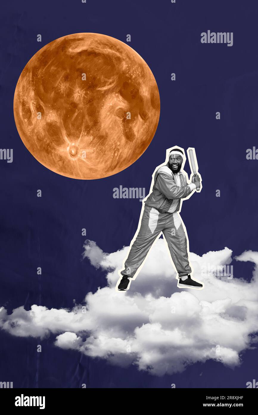 Full moon man stand hi-res stock photography and images - Alamy