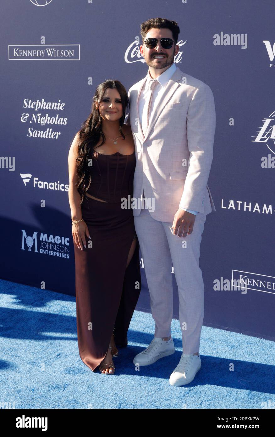 Los Angeles, California, USA. 22nd June, 2023. Kayla Vesia, Alex Vesia ...