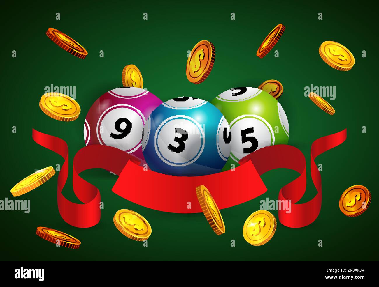 Golden lotto sign hi-res stock photography and images - Alamy