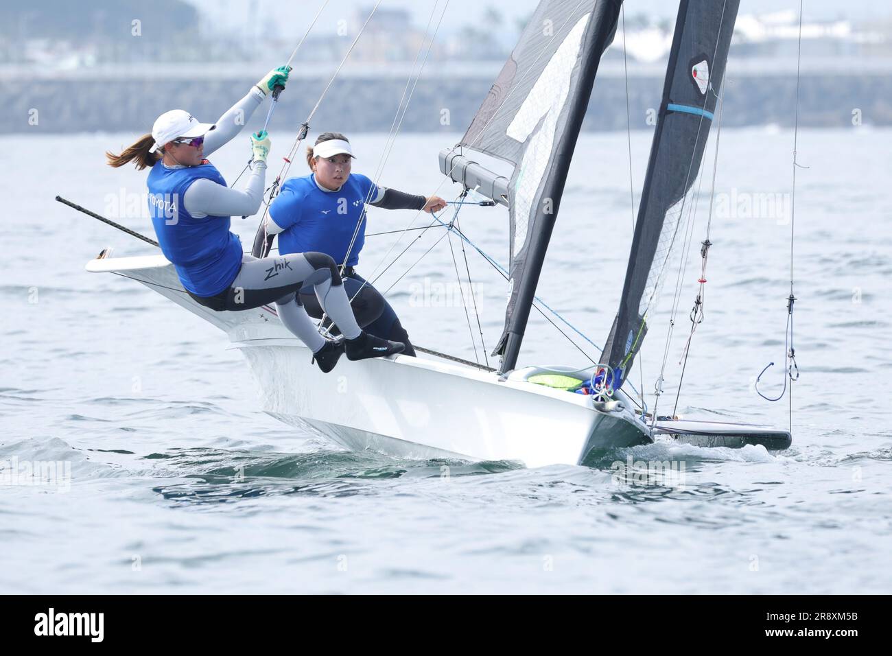 Kanagawa, Japan. 23rd June, 2023. Misaki Tanaka & Sera Nagamatsu (JPN ...