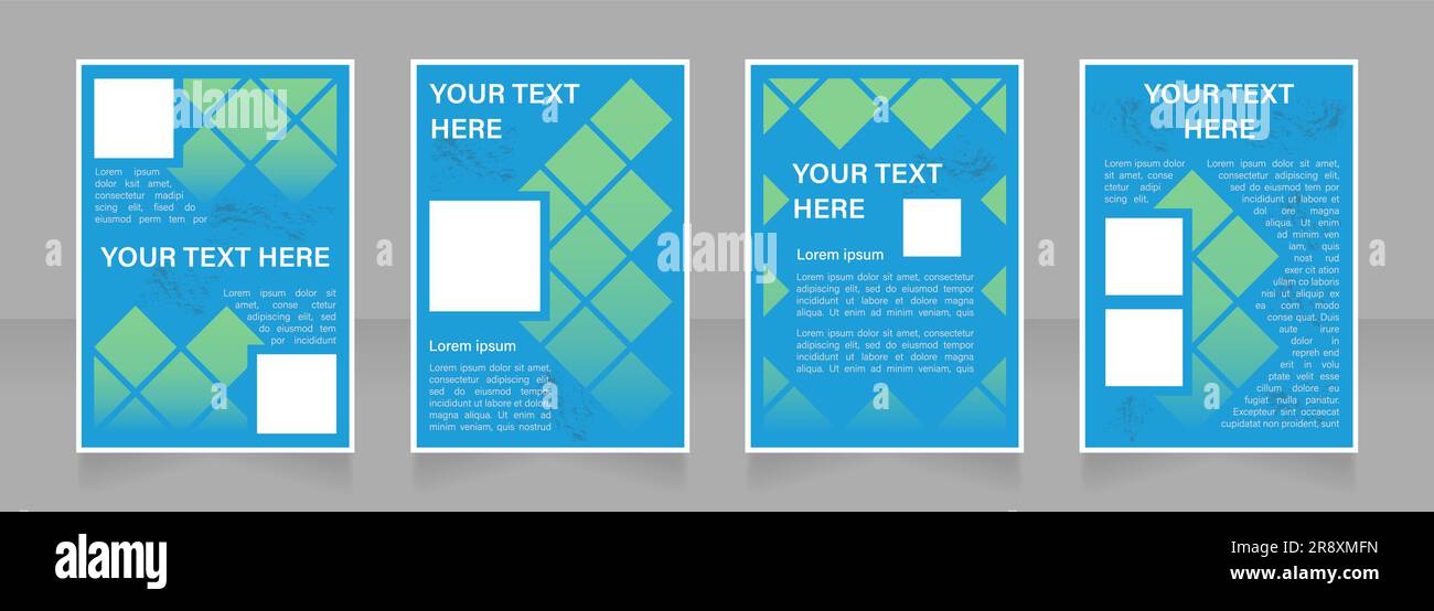 Promote online store blank brochure layout design Stock Vector Image ...