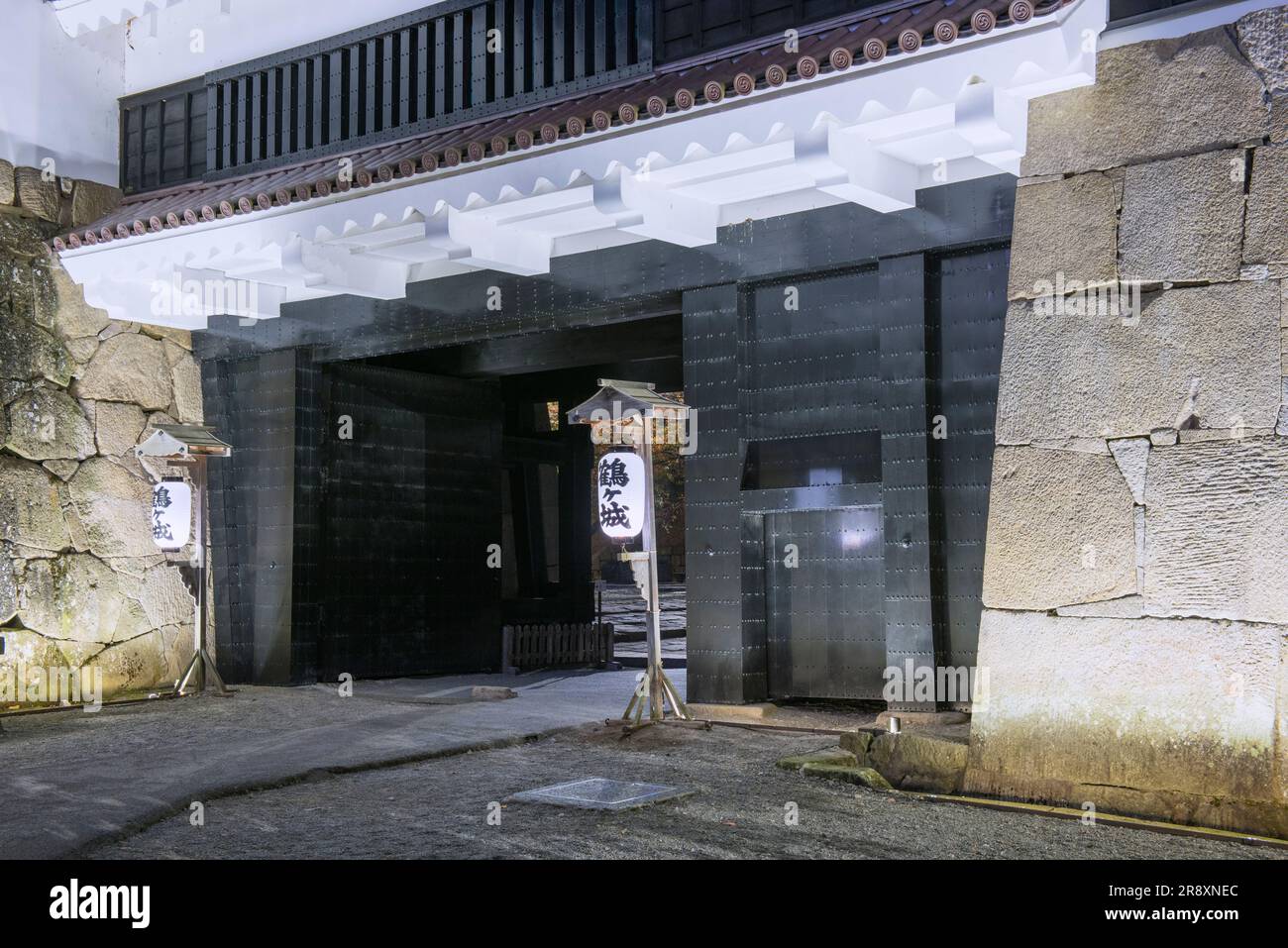 Tsuruga castle in aizuwakamatsu hi-res stock photography and images - Alamy