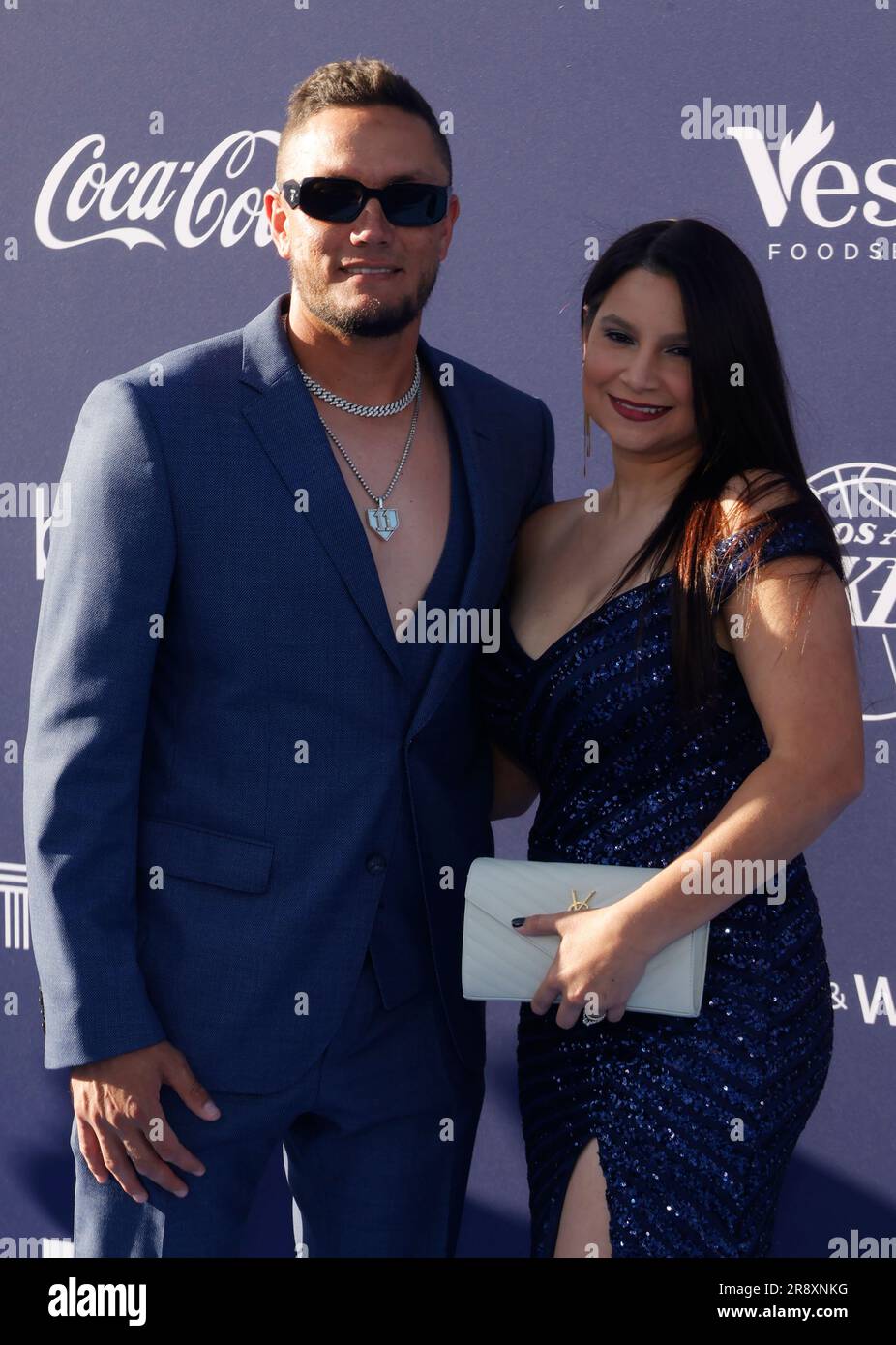 Los Angeles, California, USA. 22nd June, 2023. Miguel Rojas, Mariana ...