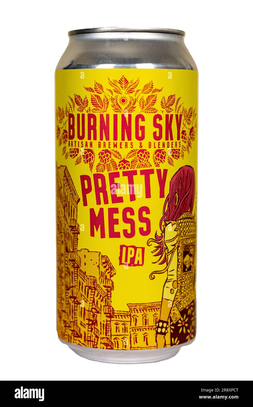 Burning Sky Artisan Brewers & Blenders - Pretty Mess IPA - Alc7% abv ...