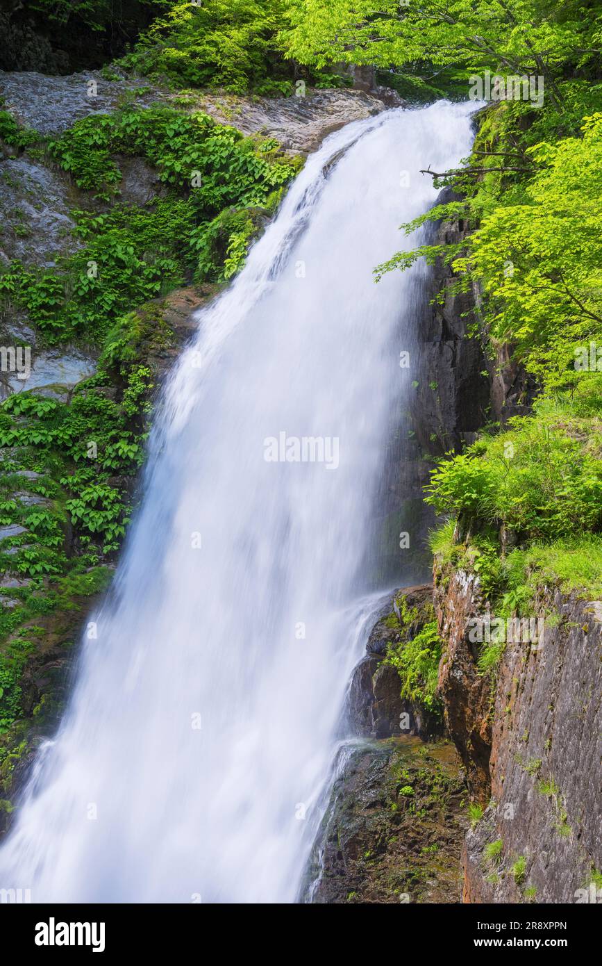 Akiu falls hi-res stock photography and images - Alamy