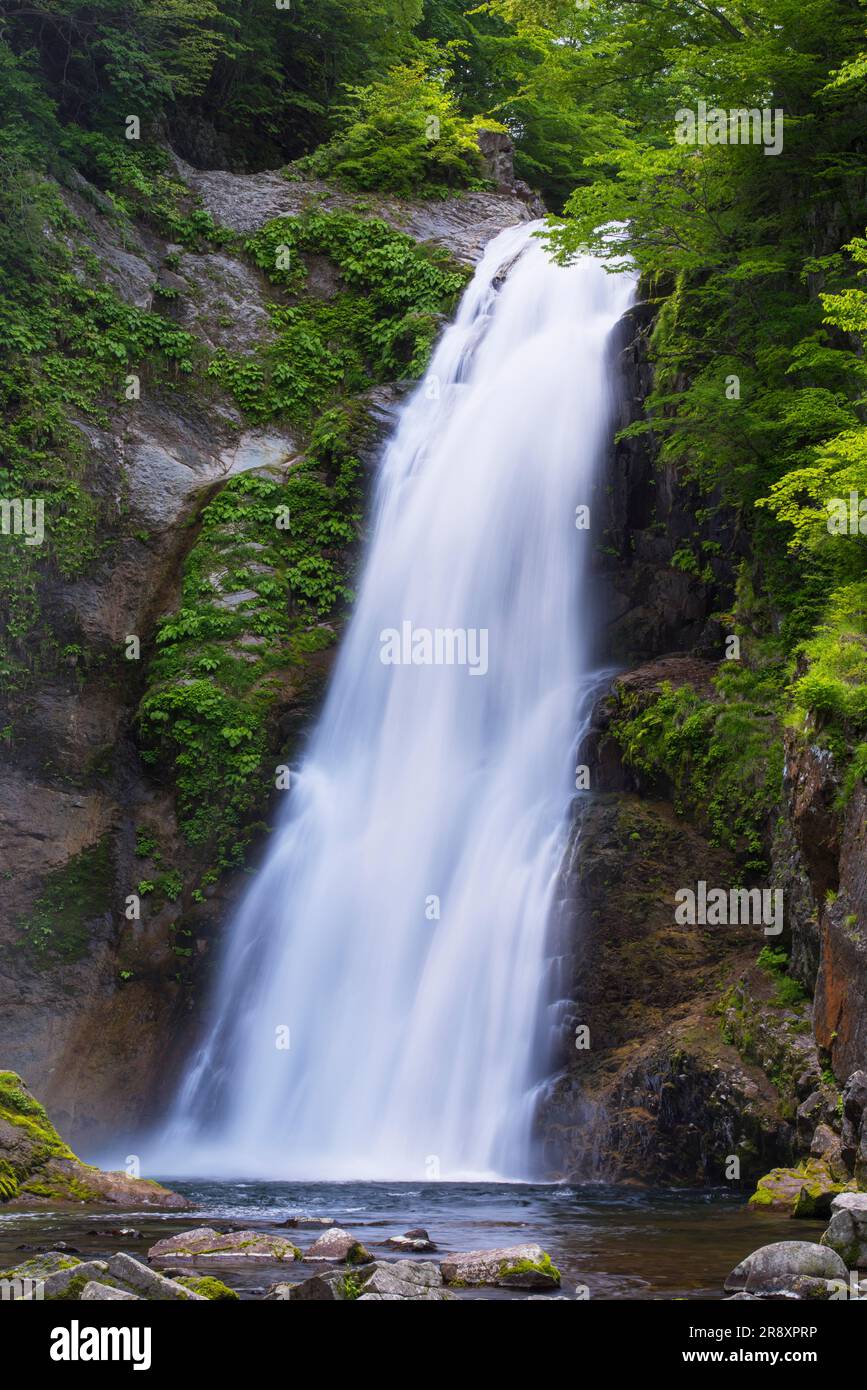 Akiu falls hi-res stock photography and images - Alamy