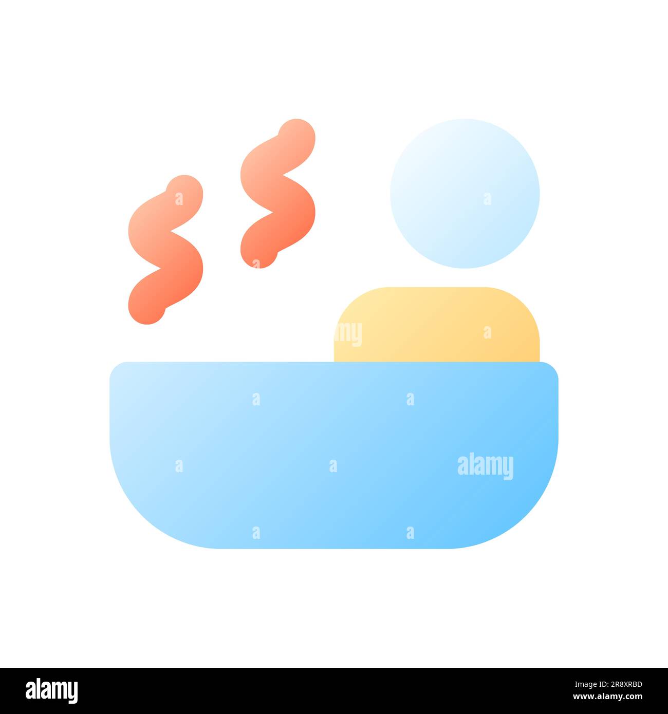 Spa pixel perfect flat gradient color ui icon Stock Vector Image & Art - Alamy