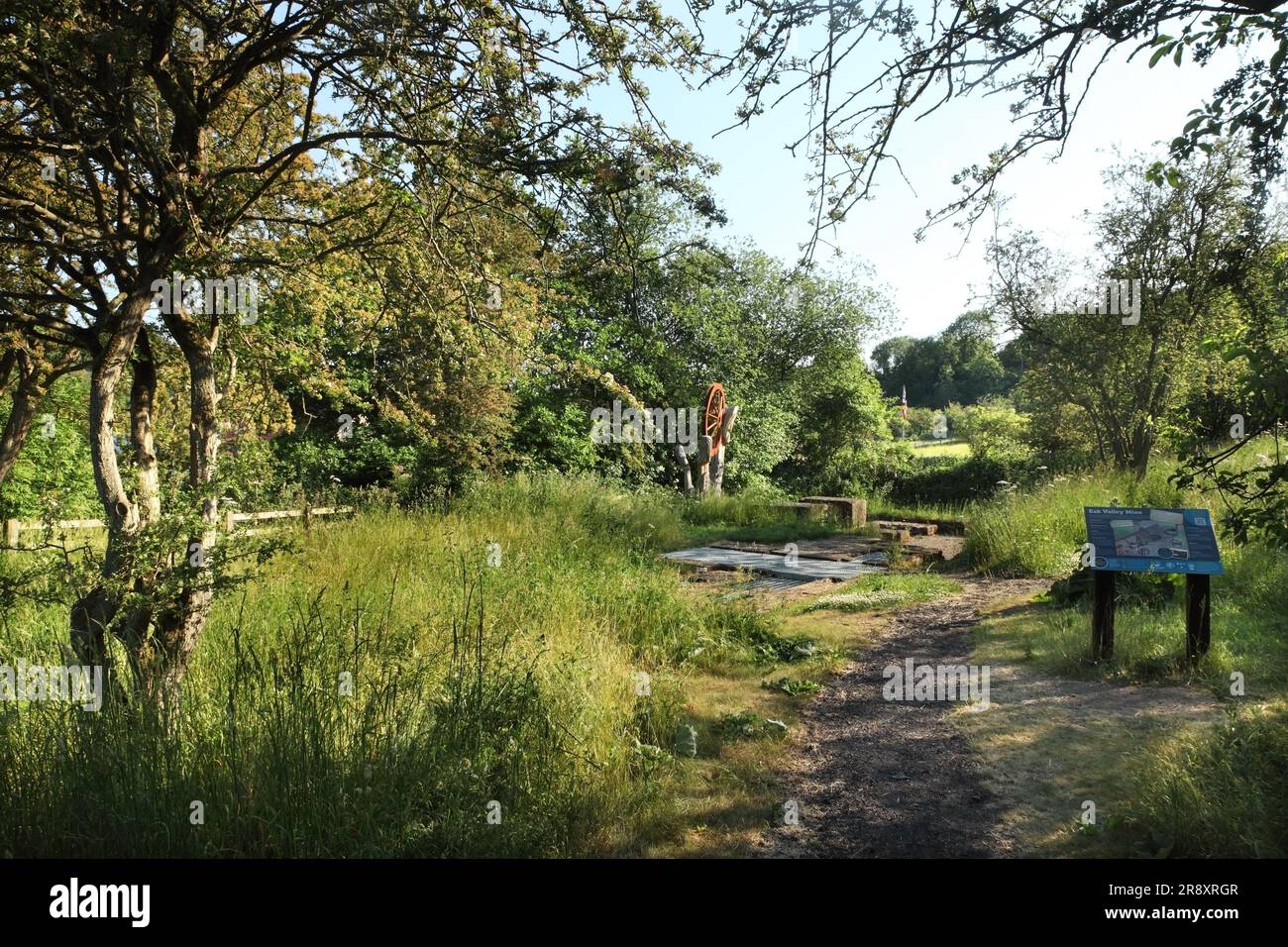 Site of the small-scale abandoned Victorian Esk Valley / Holme House ...