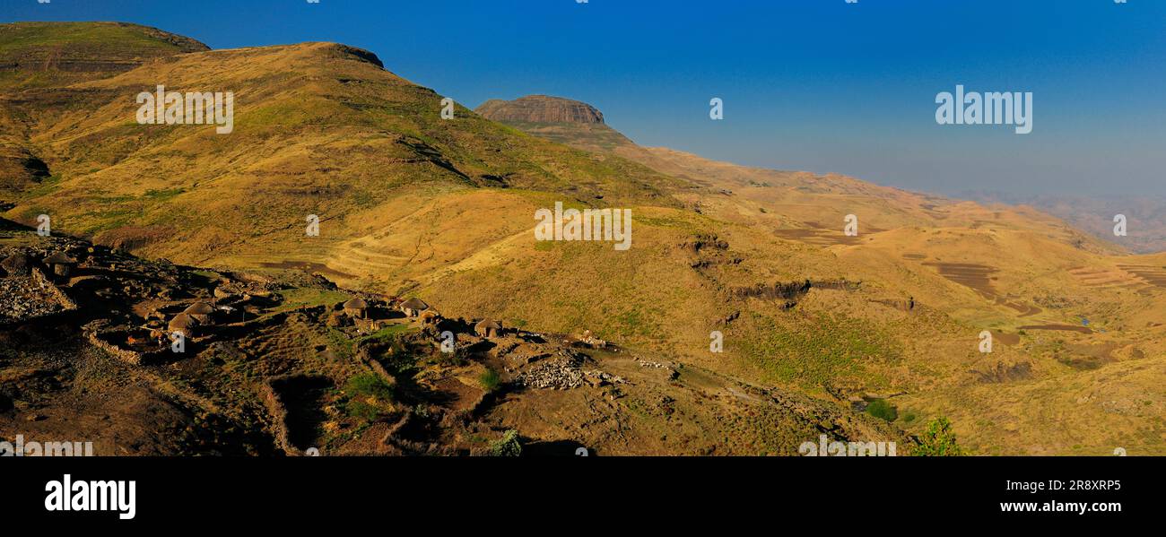 Basotho lesotho basotho village hi-res stock photography and images - Alamy