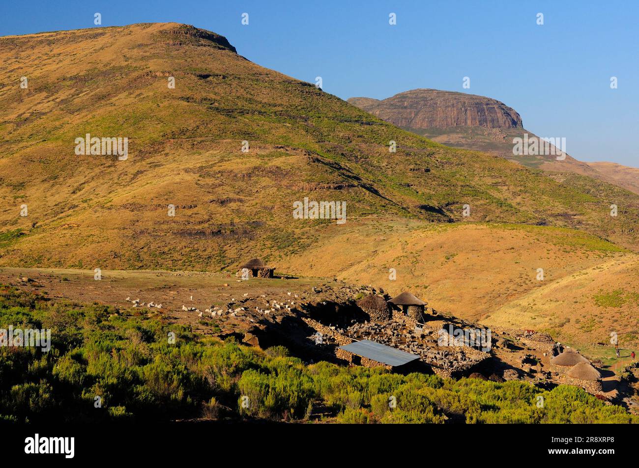 Basotho lesotho basotho village hi-res stock photography and images - Alamy