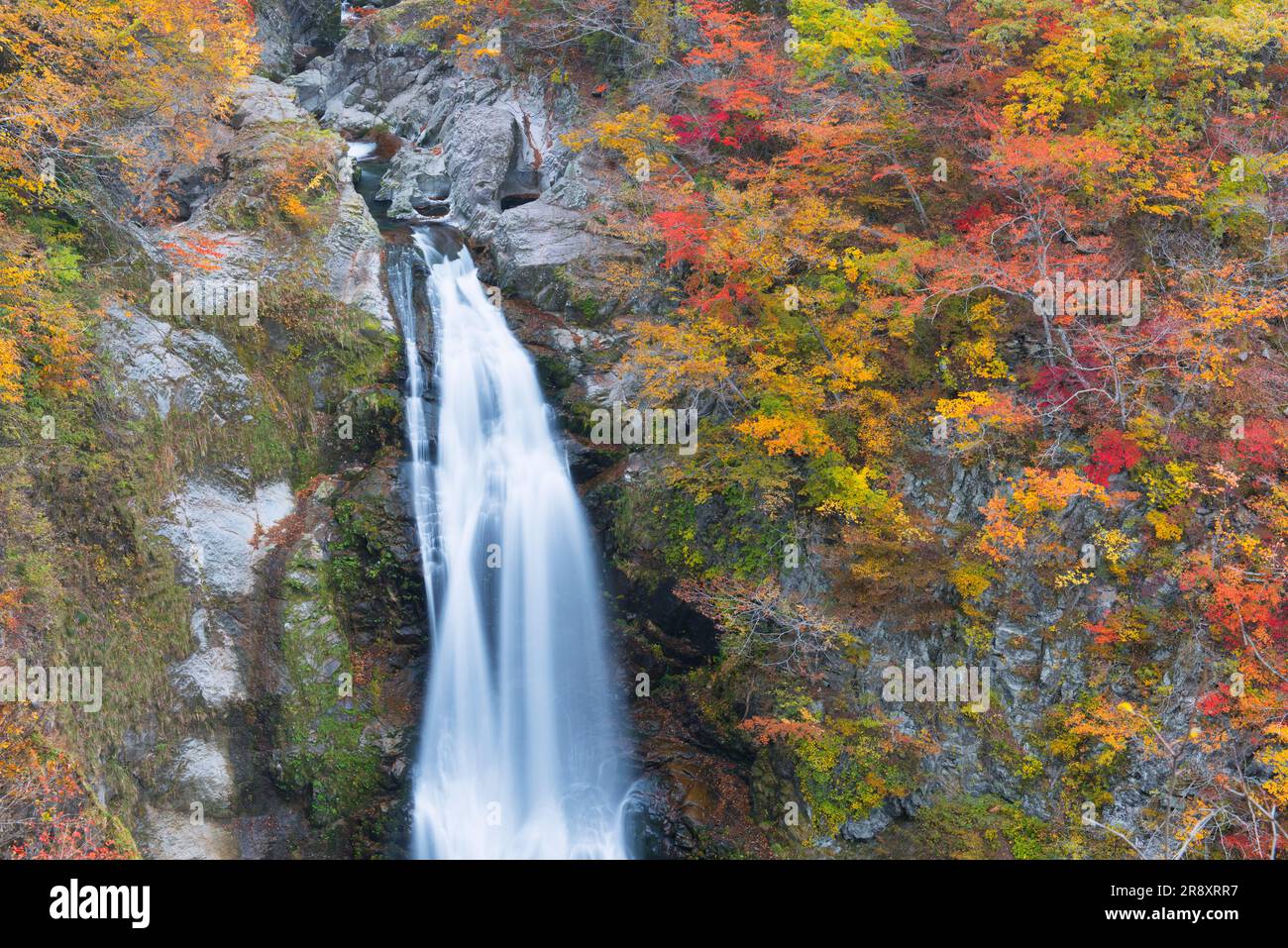 Akiu falls hi-res stock photography and images - Alamy