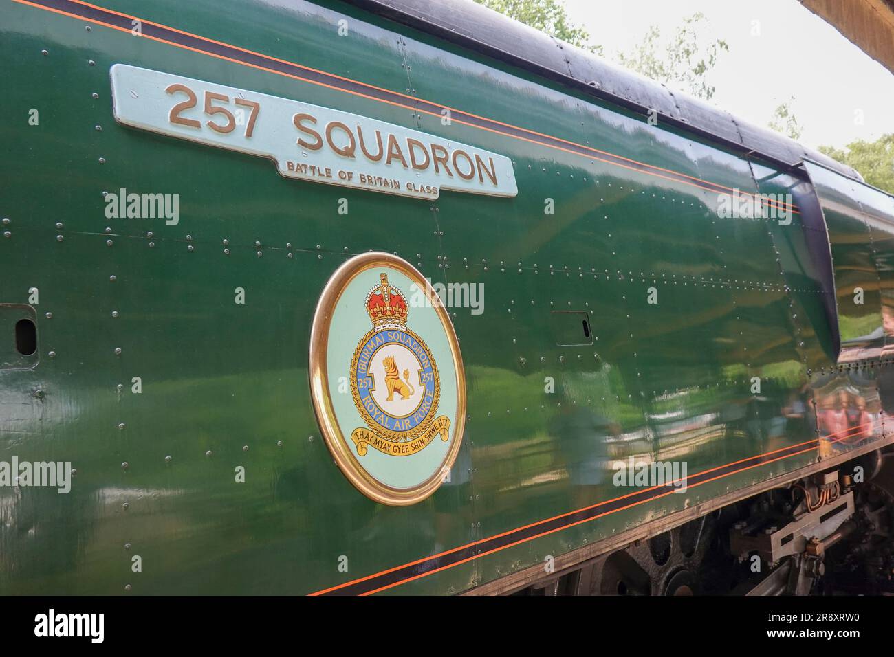 West Country Class '257 Squadron' at Eridge -5 Stock Photo - Alamy