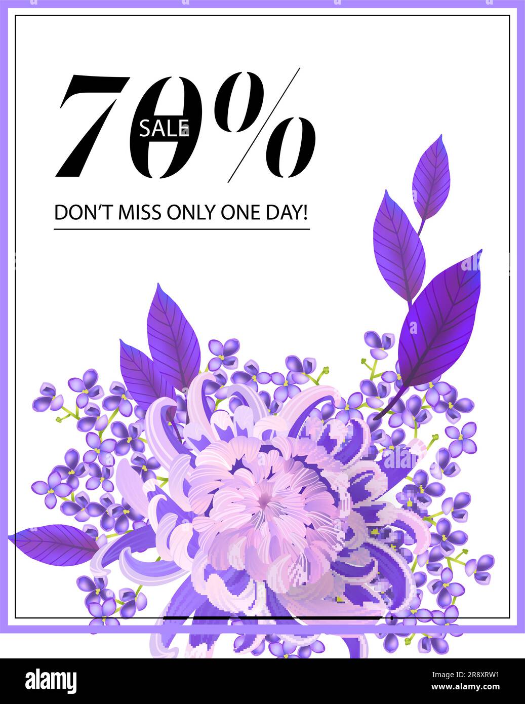 Summer sale one day Cut Out Stock Images & Pictures - Alamy