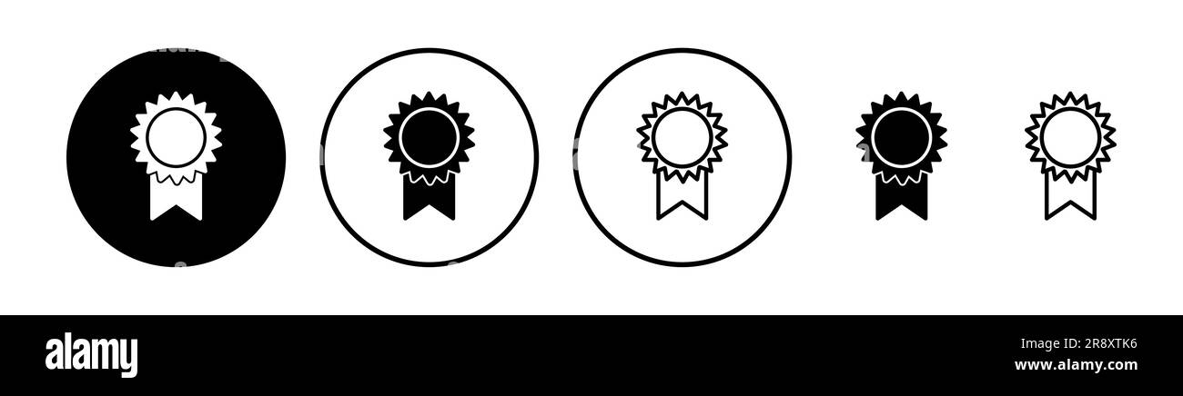 Achieve icon vector. medal icon vector. award. Certificate Stock Vector ...