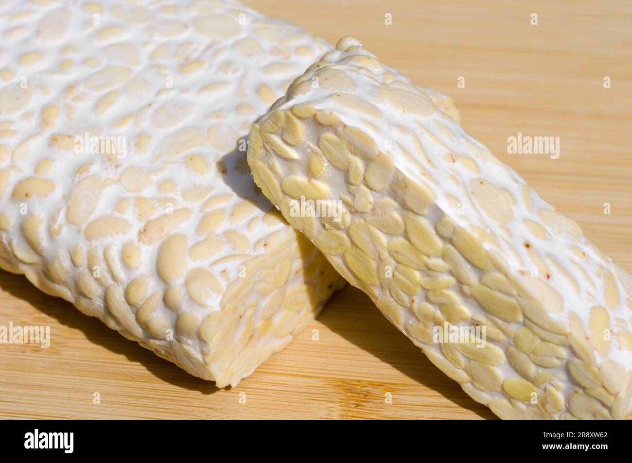 Tempeh, traditional Indonesian food Stock Photo - Alamy