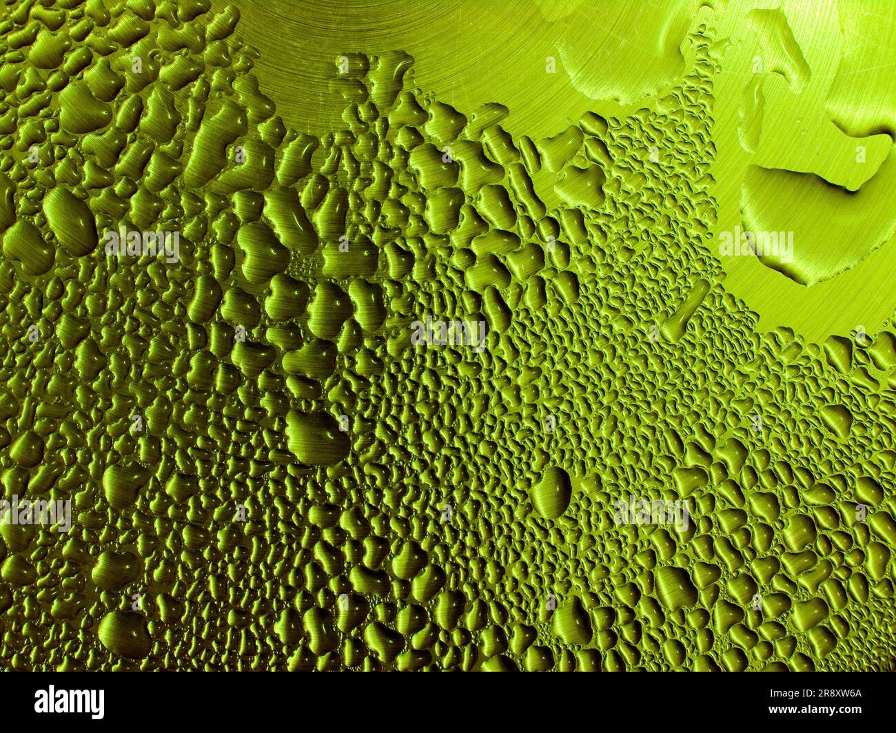 Condensation on Stainless Steel Stock Photo - Alamy