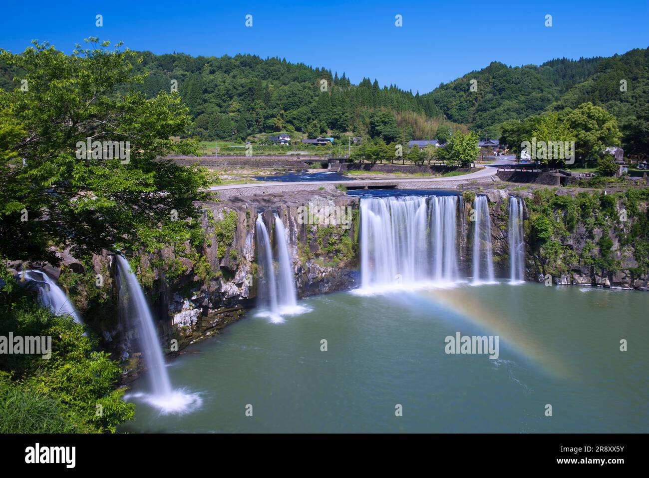 Harajiri no taki waterfall Stock Photo - Alamy