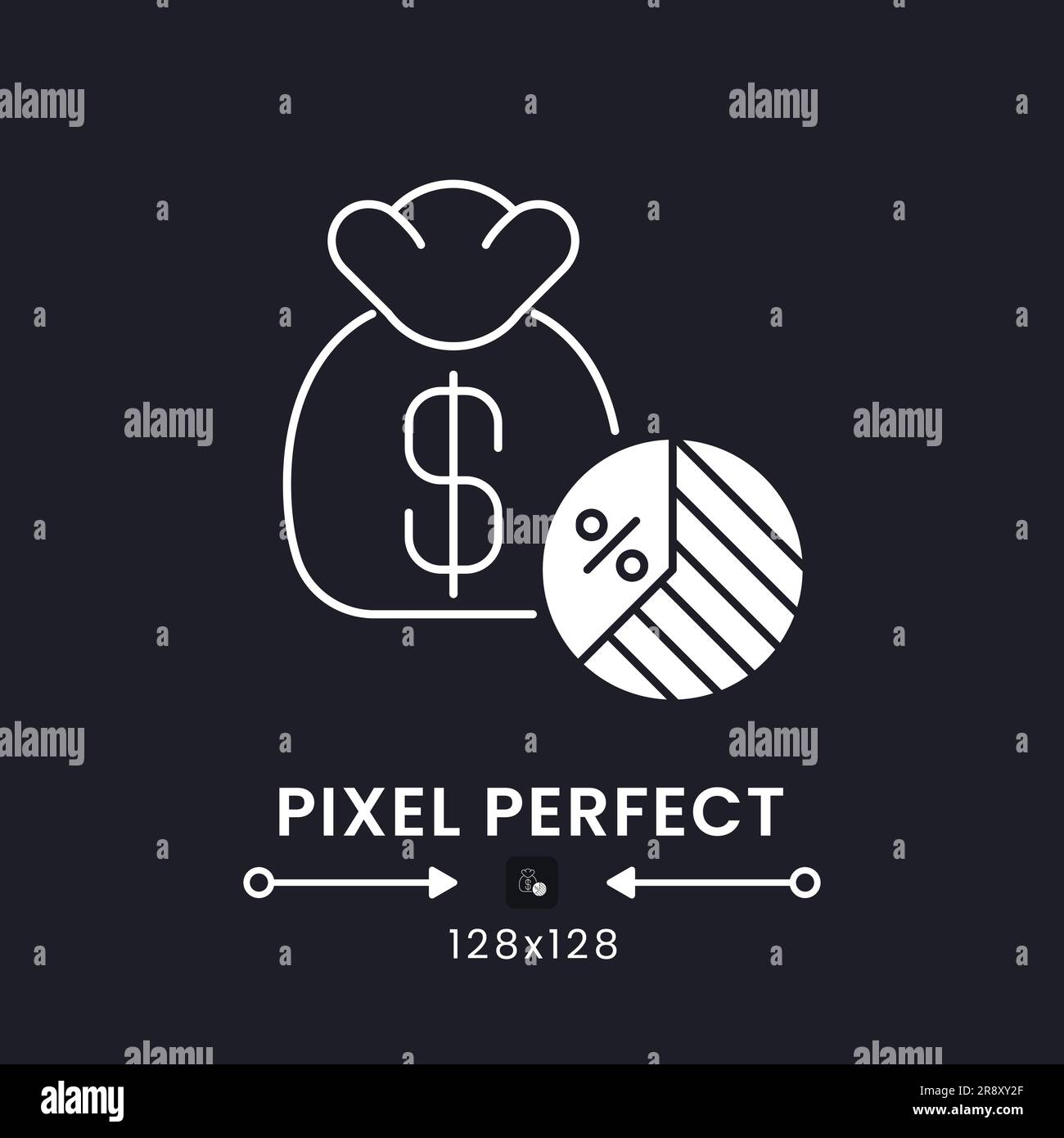 Negative income tax Stock Vector Images - Alamy