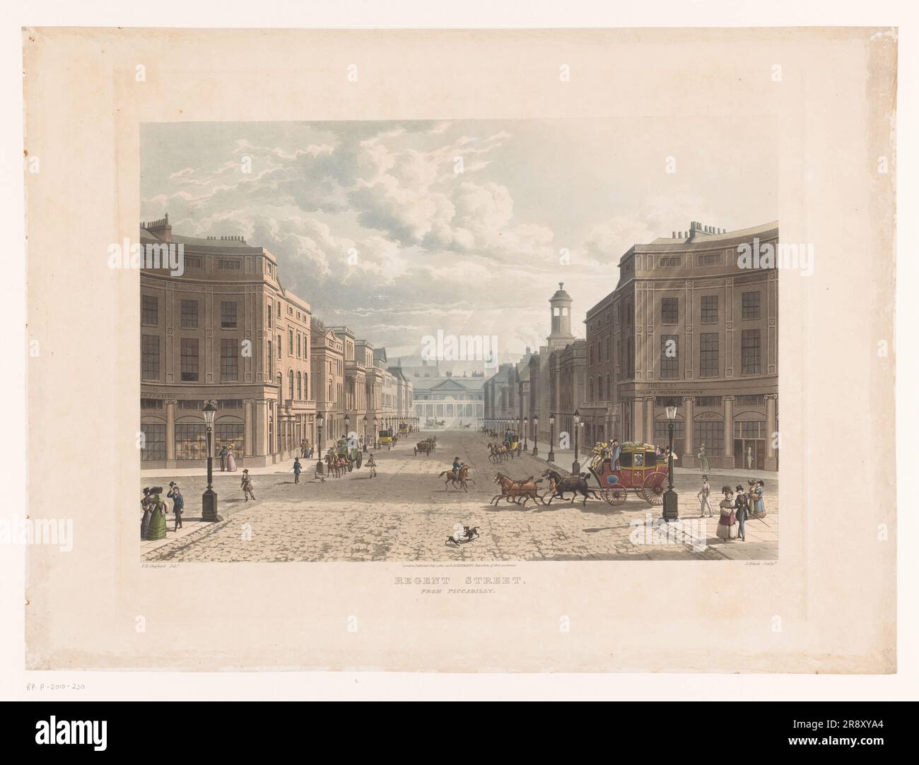 Picadilly 19th century hi-res stock photography and images - Alamy