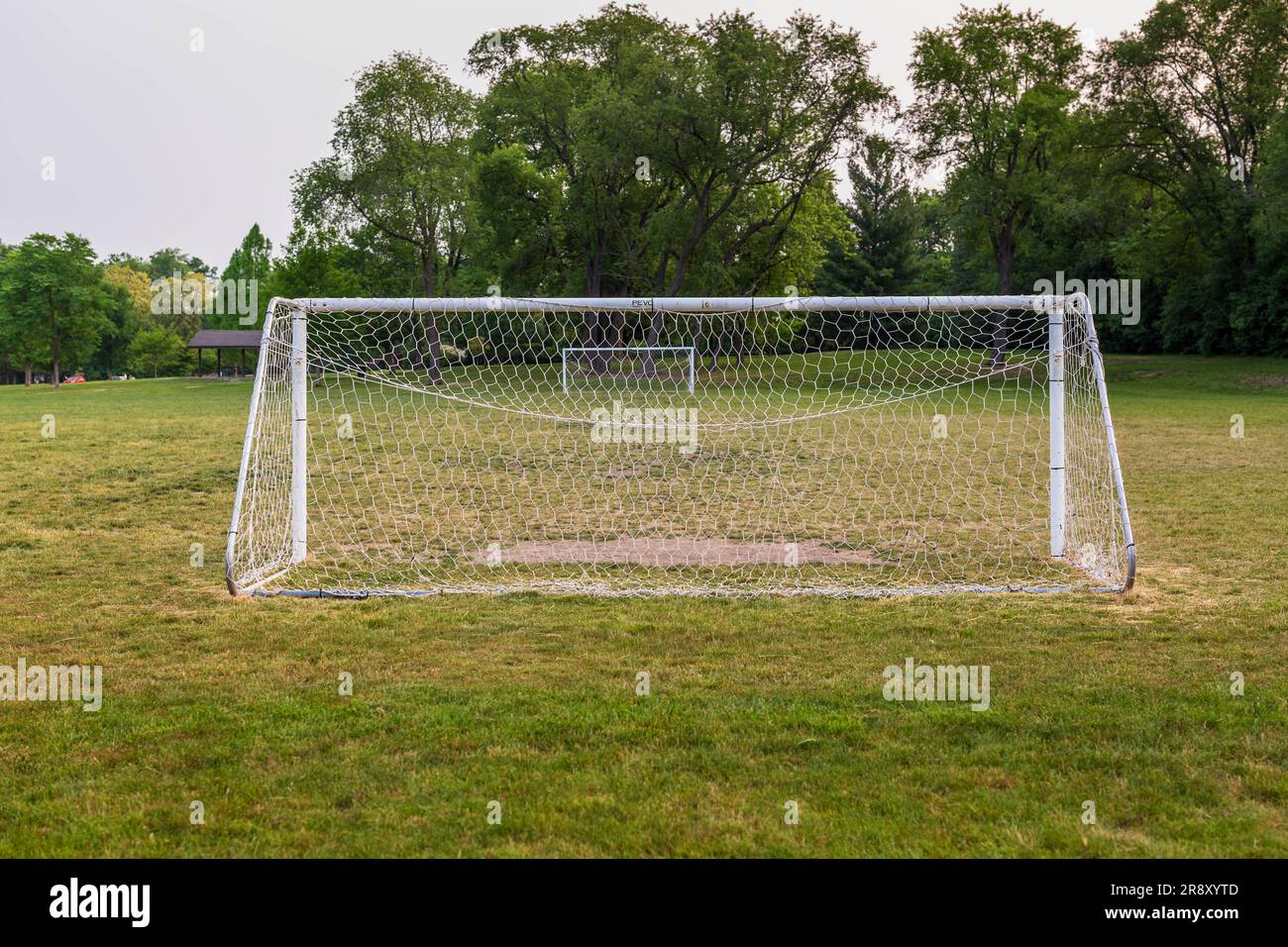 Soccer Goal Right Side View