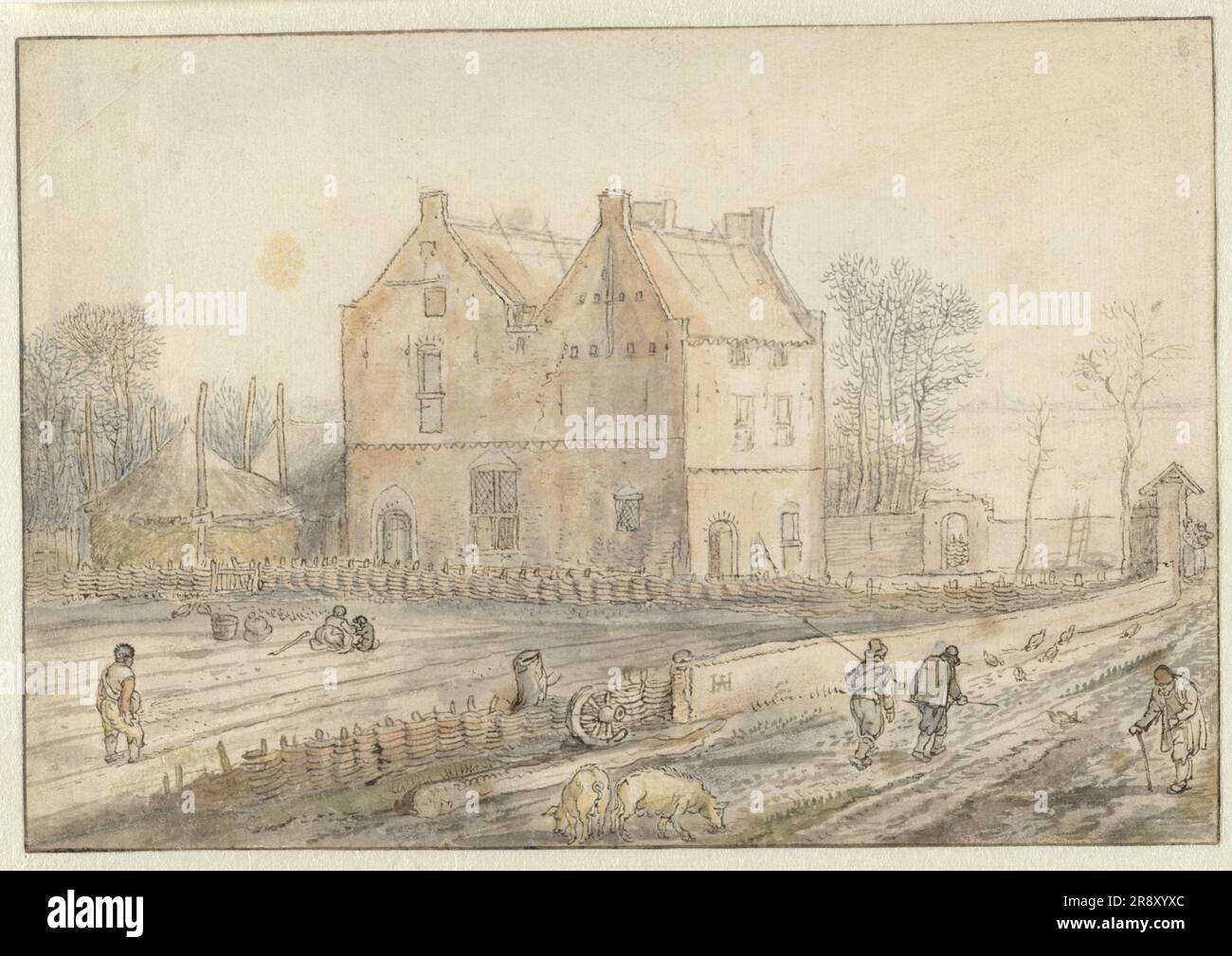 17th century farming house hi-res stock photography and images - Alamy