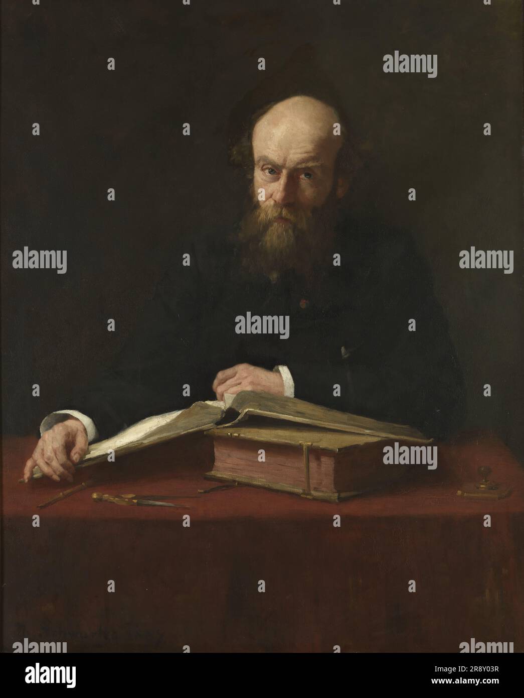 Portrait of Dr. P.J.H. Cuypers (1827-1921), 1885-1918. Dutch architect ...