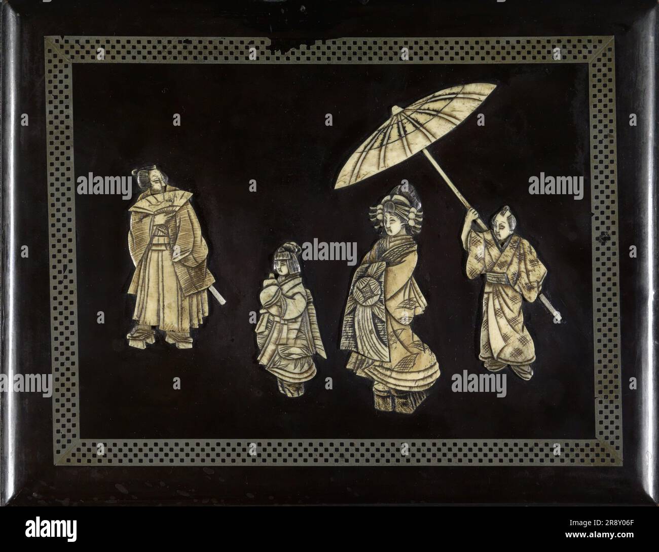 Photo album (empty), c.1860-c.1900 Stock Photo - Alamy